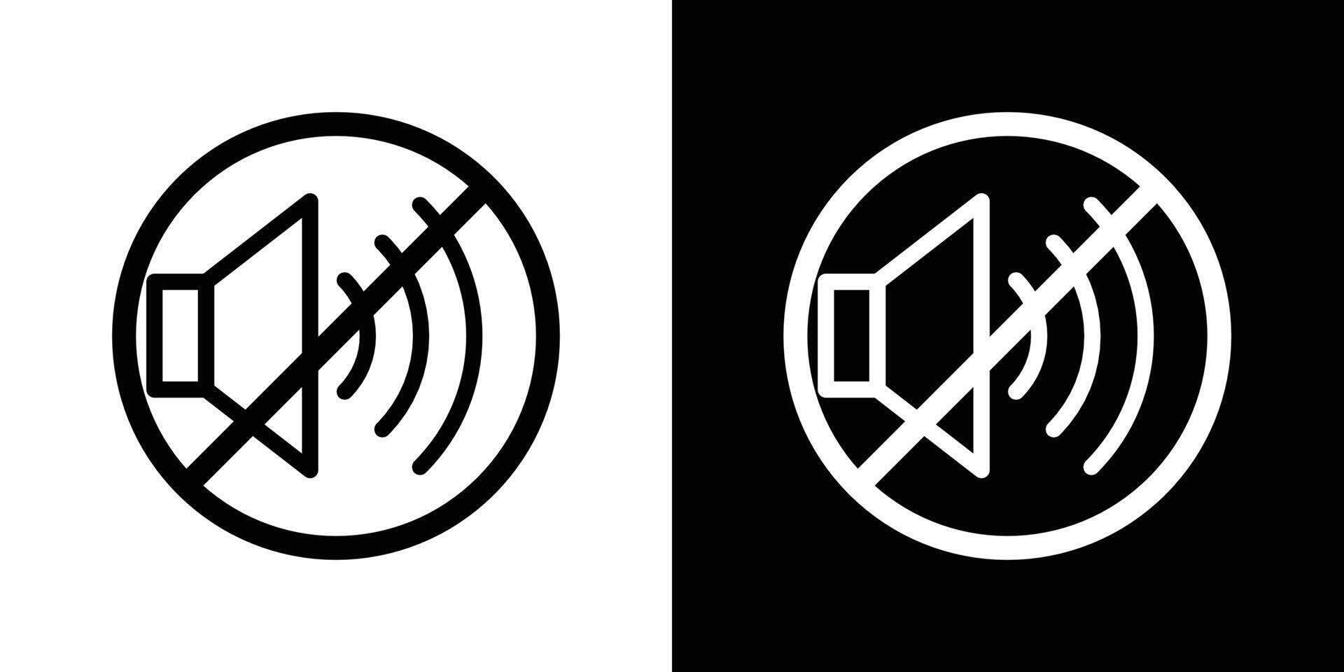 No sound sign 42113771 Vector Art at Vecteezy