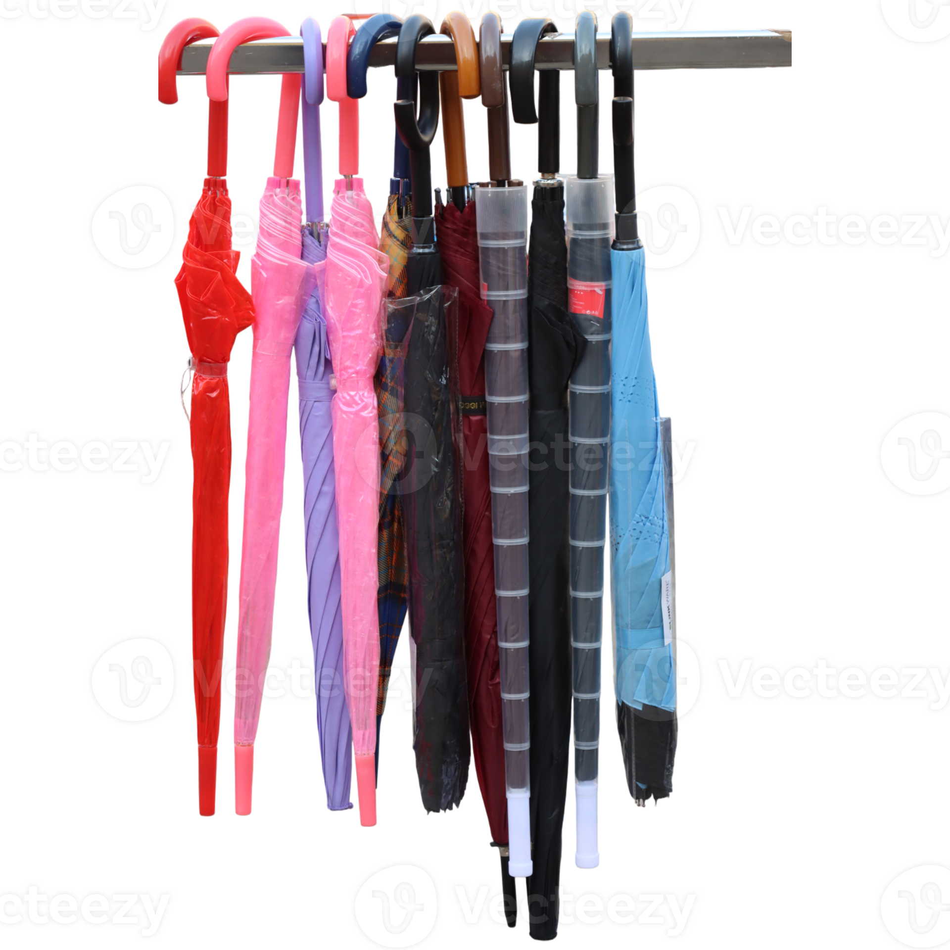 Colorful umbrellas on display for sale 42116170 PNG Colorful umbrellas on display for sale 42116170 PNG