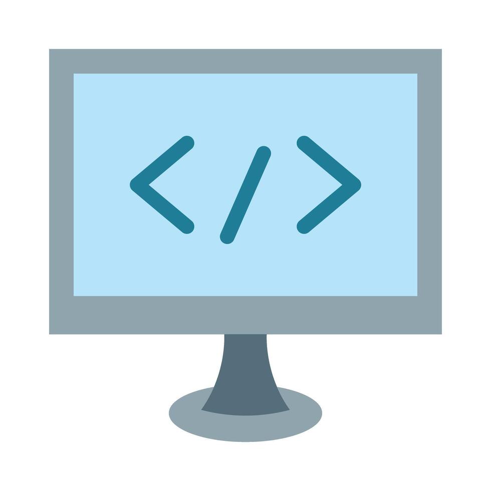 Coding Vector Flat Icon 42116366 Vector Art at Vecteezy Coding Vector Flat Icon 42116366 Vector Art at Vecteezy