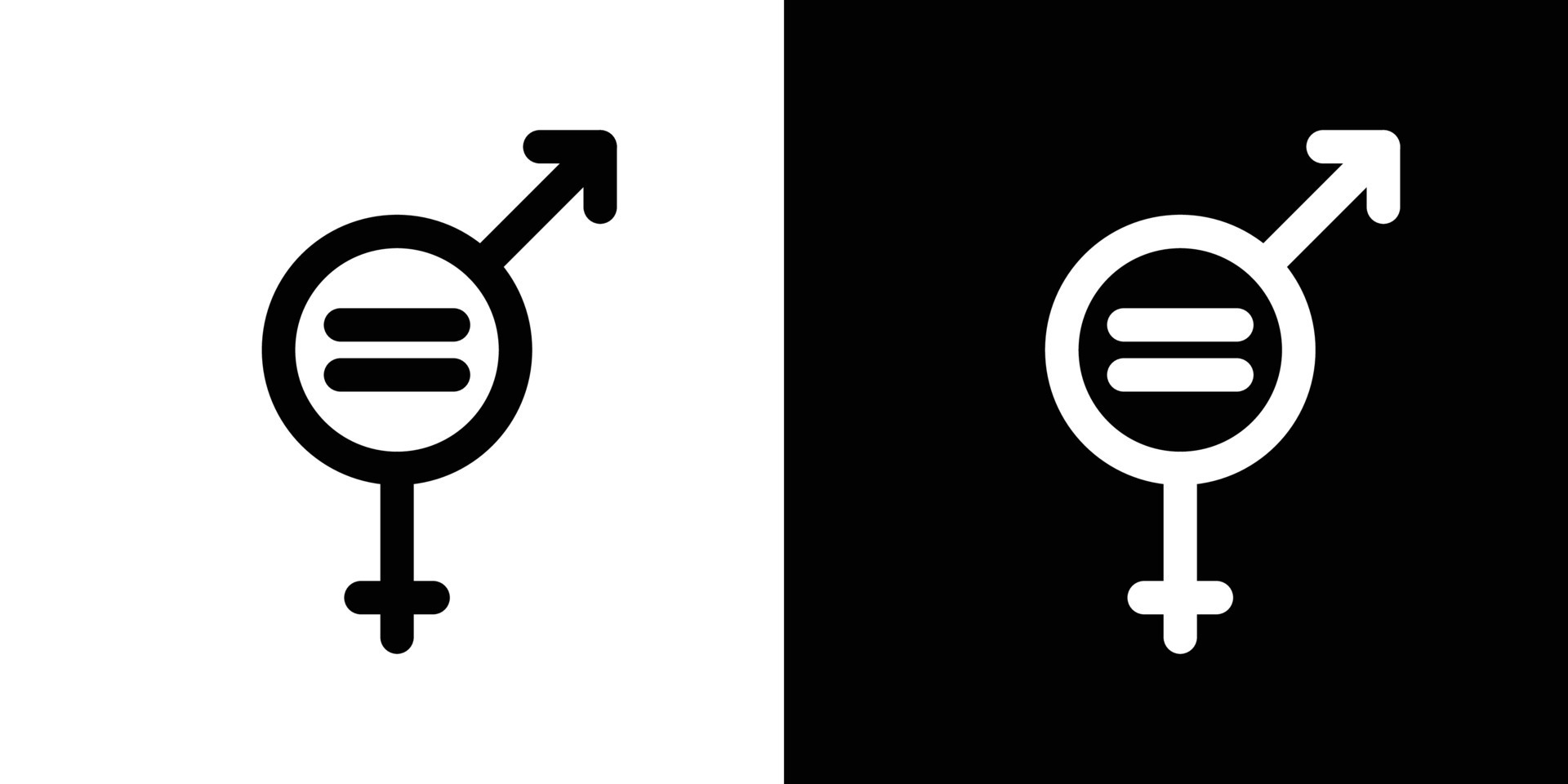 Icono De Igualdad De Genero 42121889 Vector En Vecteezy