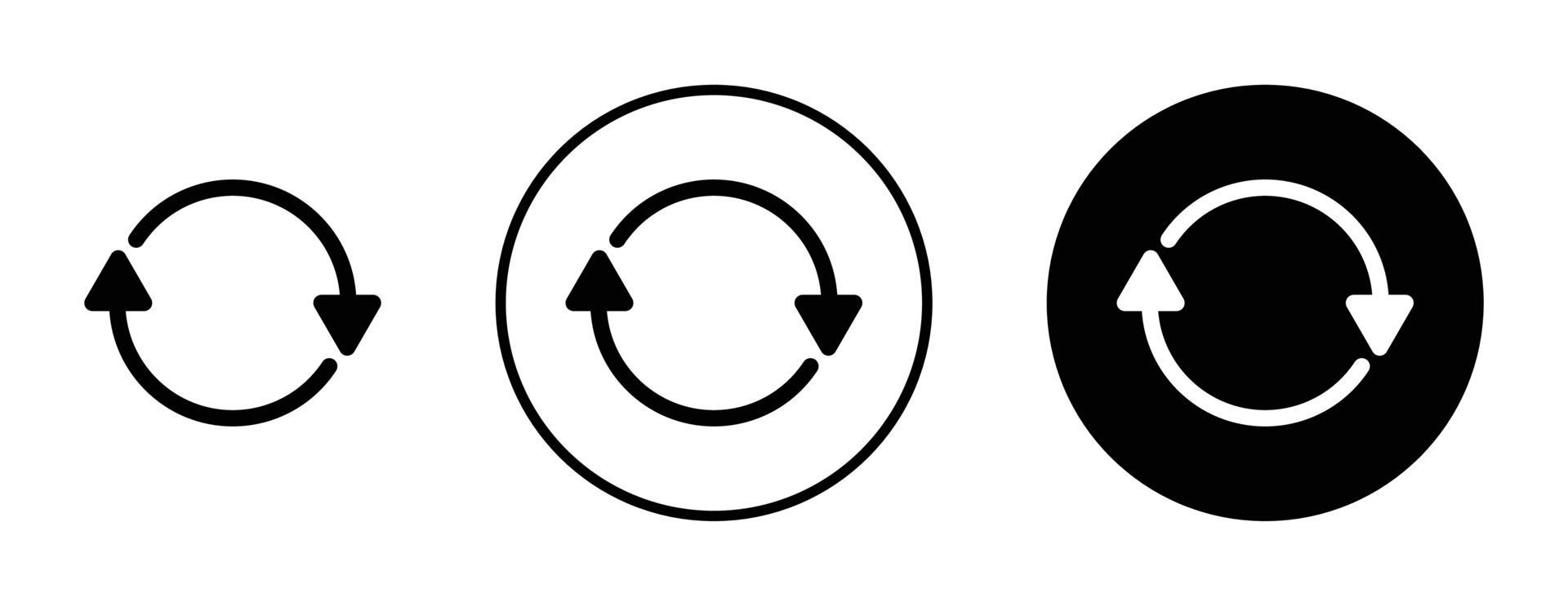 Reload button icon 42122299 Vector Art at Vecteezy