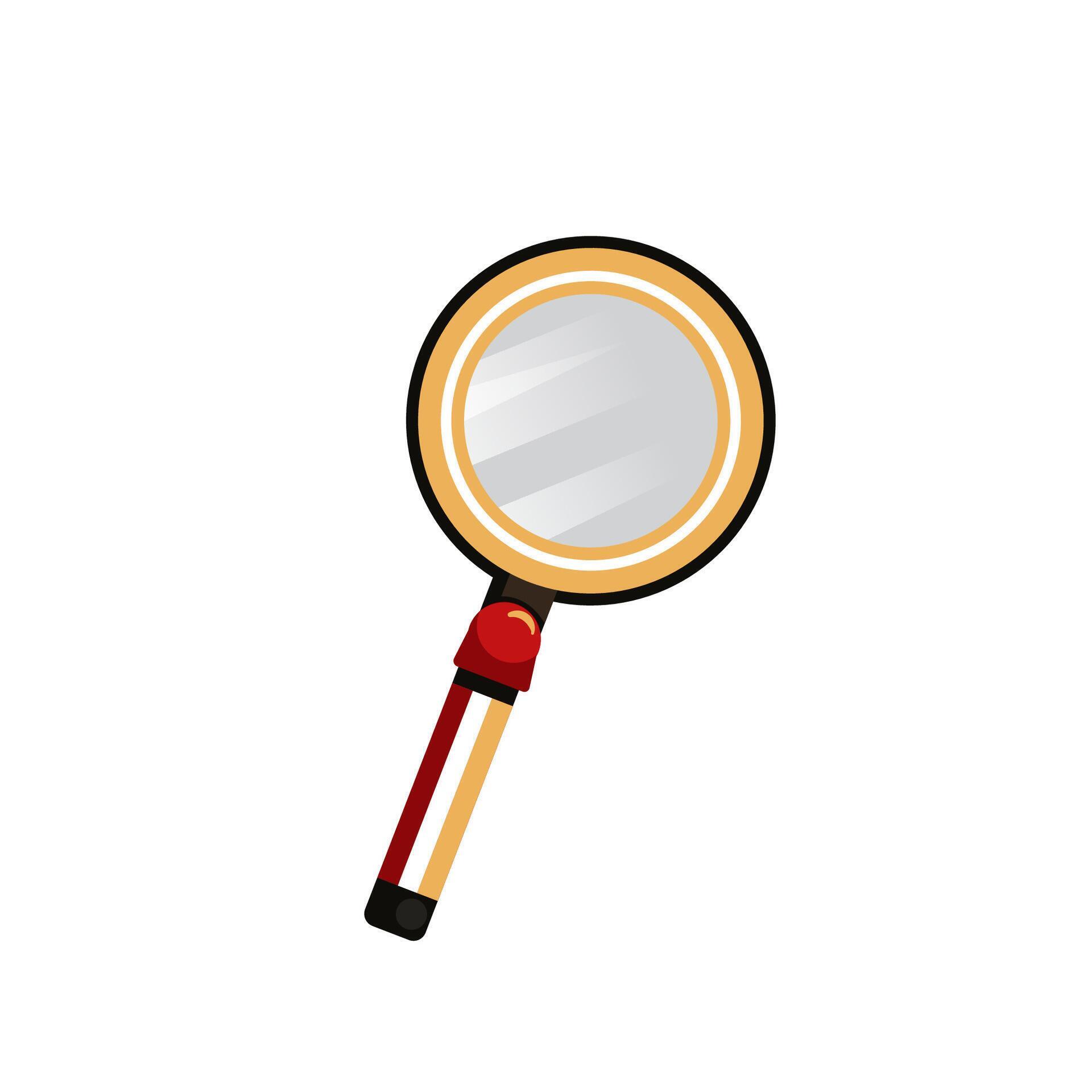Vintage Vector Magnifying Glass 42124248 Vector Art At Vecteezy