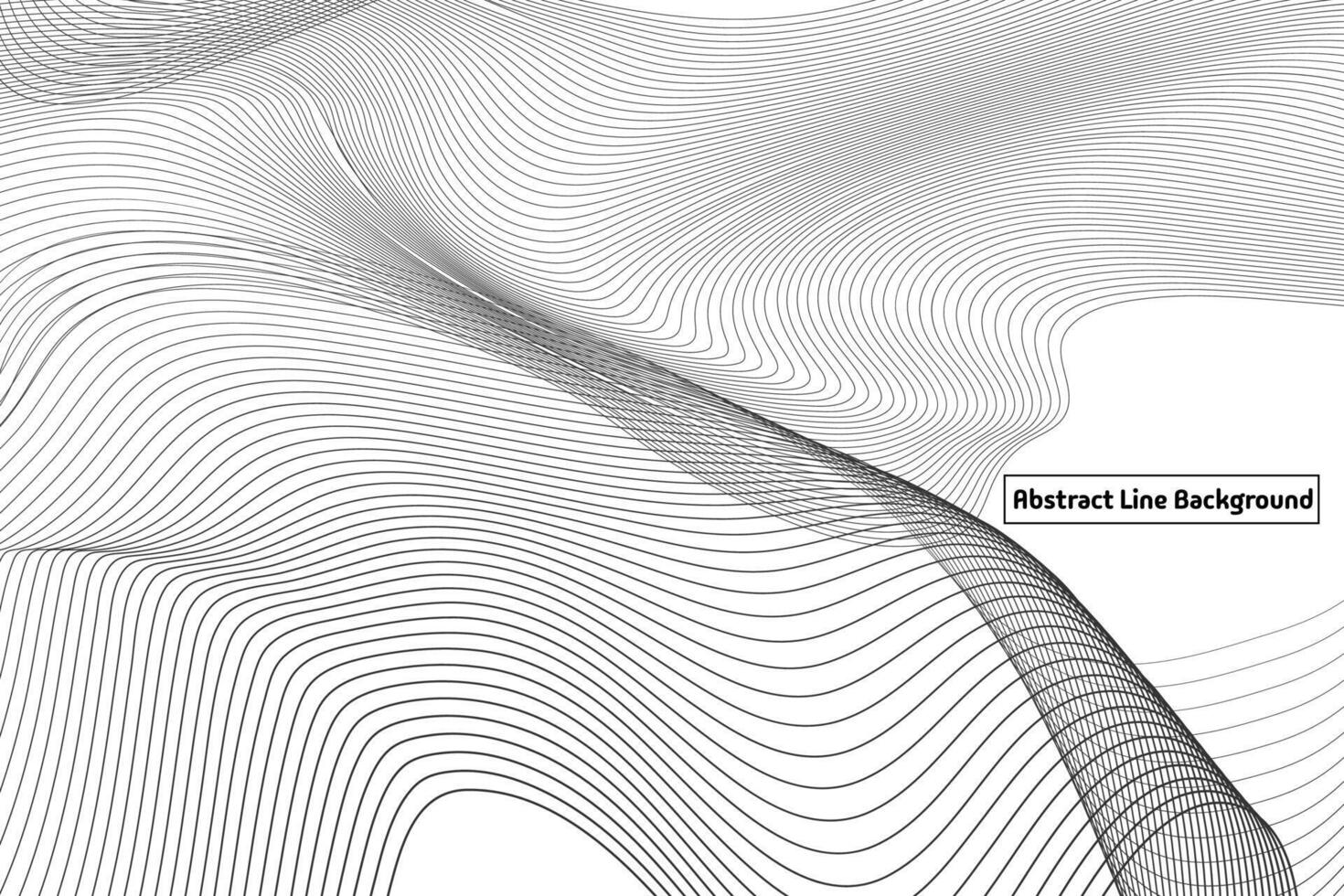 Abstract wavy line background. Background line vector illustrator ...