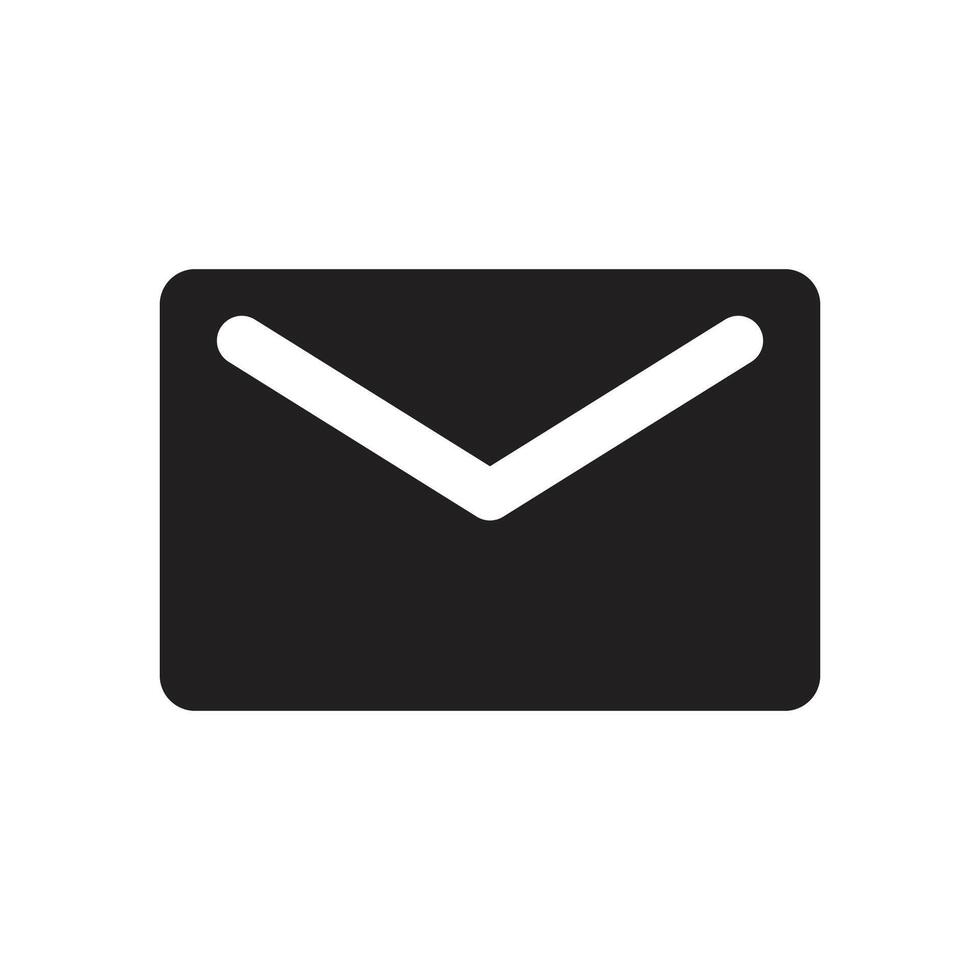 icon mail, message, inbox envelope flat style icon isolated on white background 42125187 Vector ...