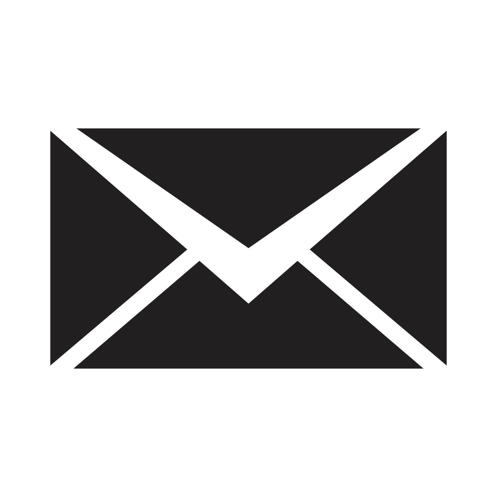 icon mail, message, inbox envelope flat style icon isolated on white background 42125192 Vector ...