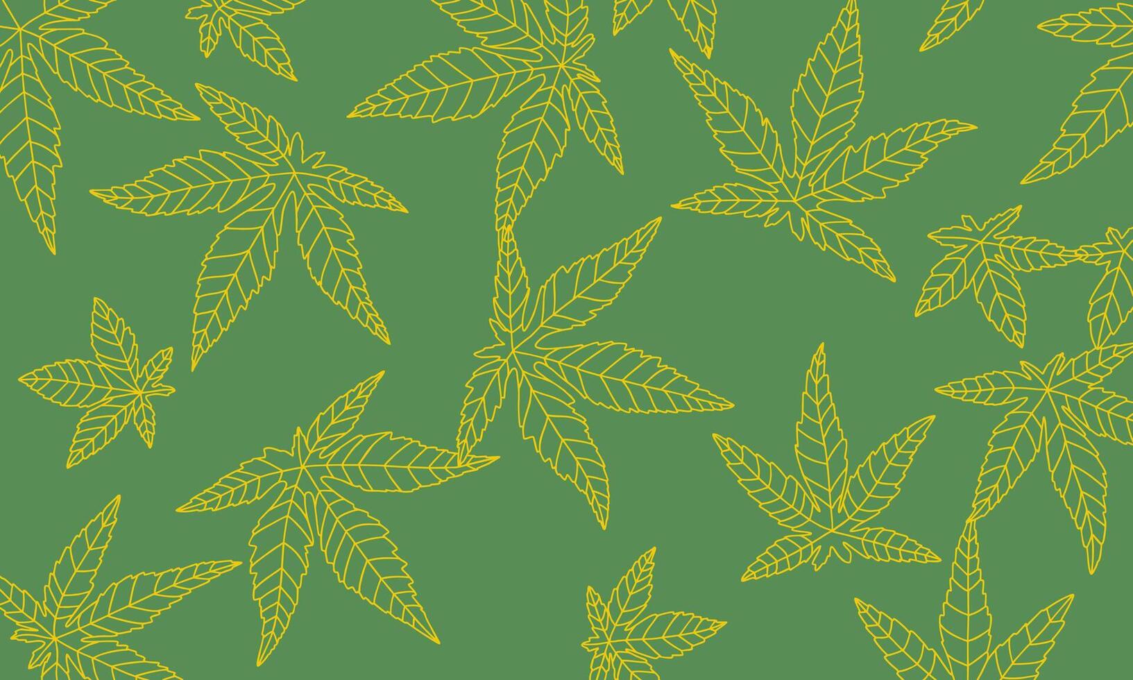 Hand Drawn Leaf Line Art Background 42125417 Vector Art At Vecteezy