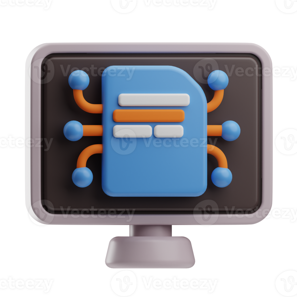 Object Computer Programming Protocol 3d Illustration 42127035 Png