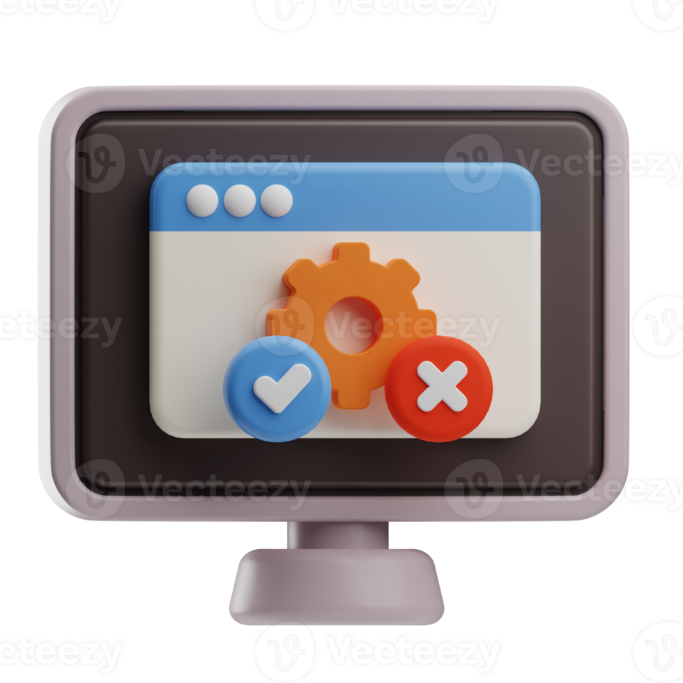 Object Computer Programming Software Testing 3d Illustration 42127039 Png