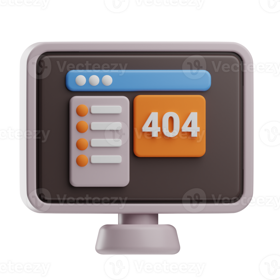 Object Computer Programming Error 3d Illustration 42127047 Png