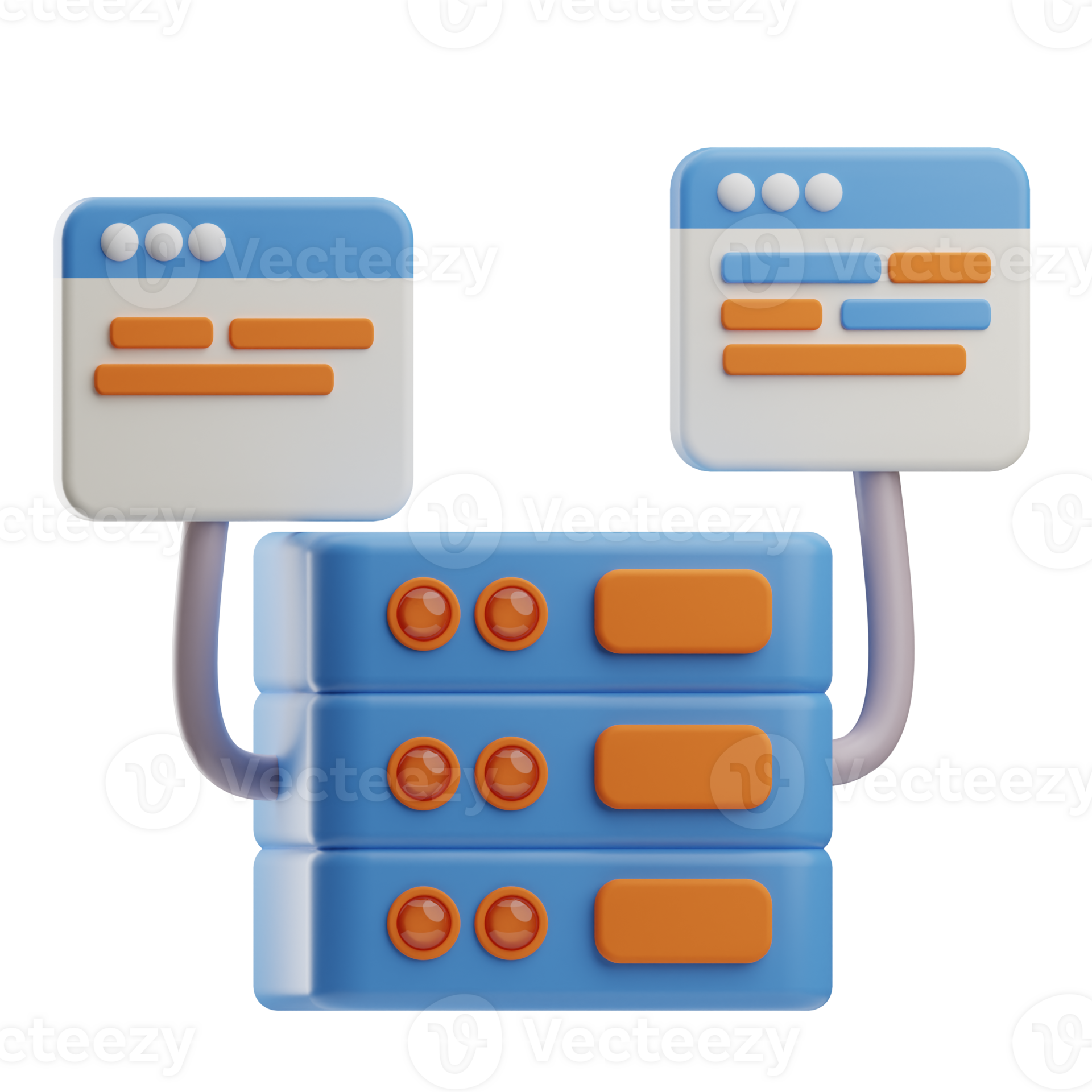 Object Computer Programming Server 3d Illustration 42127070 Png 1522