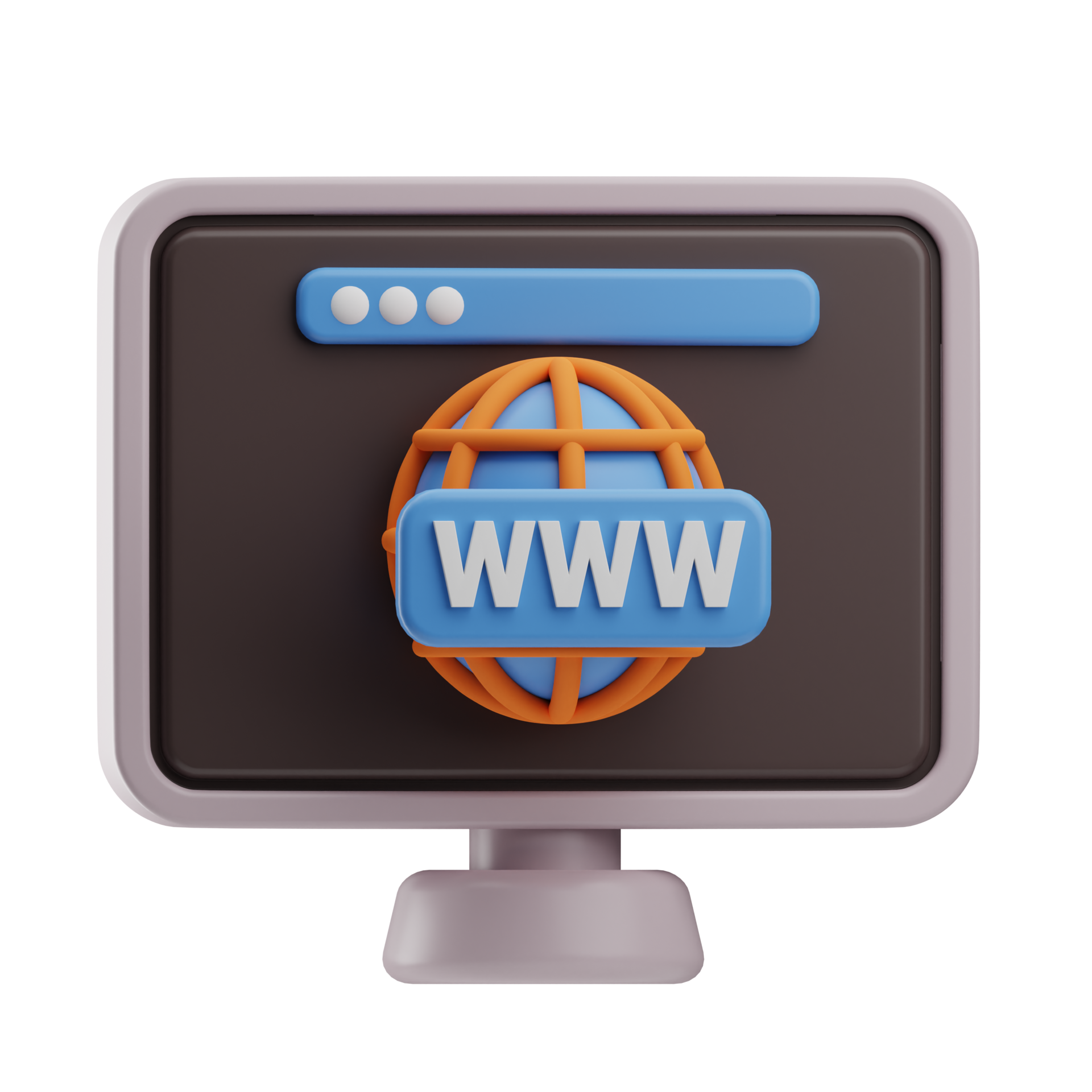 Object Computer Programming Web Browser 3d Illustration 42127077 Png