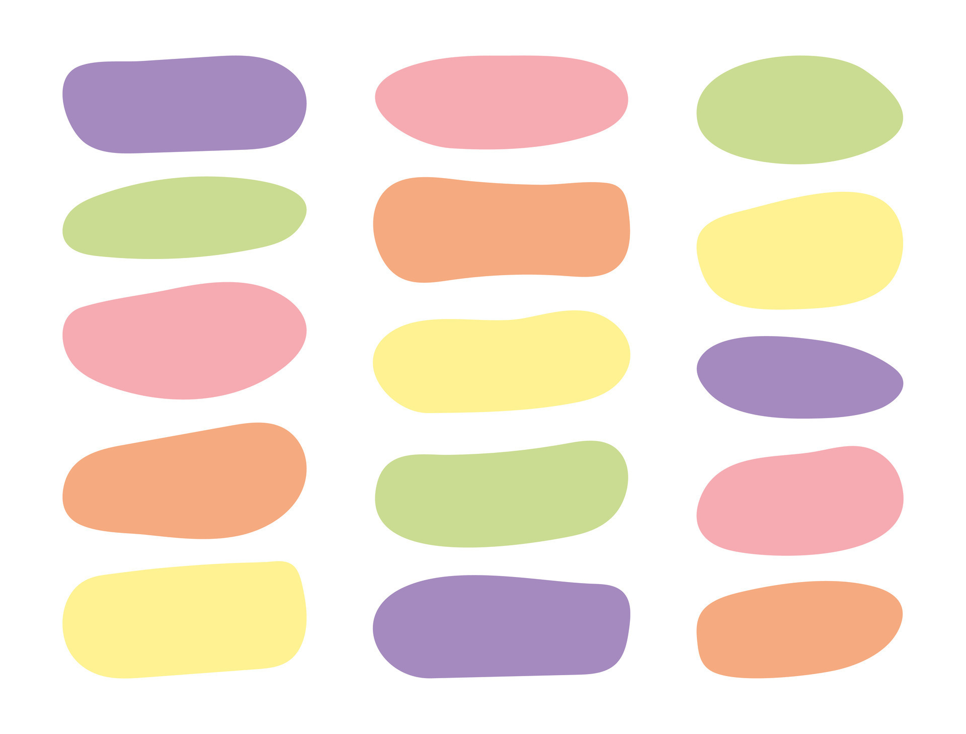 Colored spots substrate for Text and info. Multicolored blank quote ...