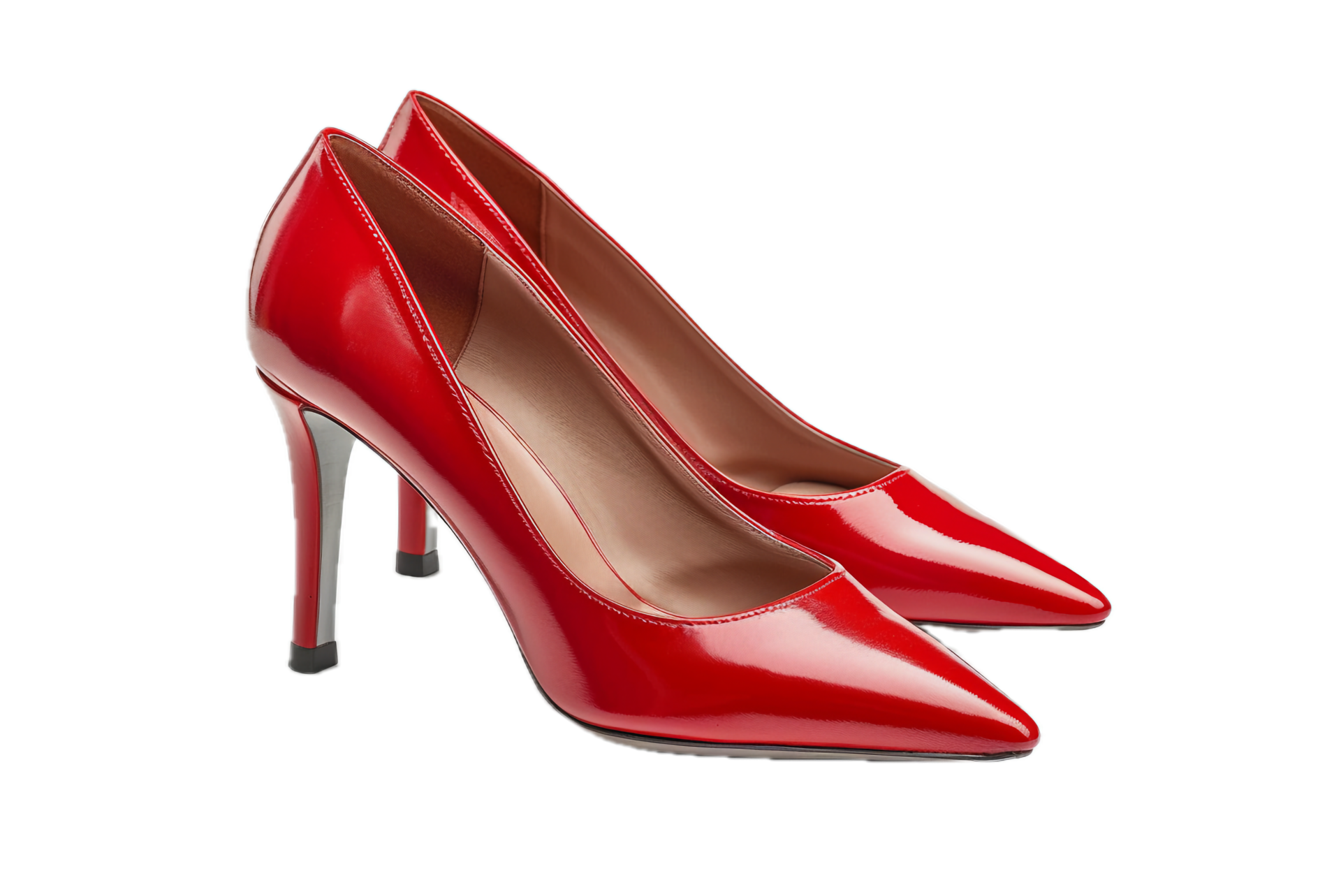 Ai Generated Elegant Red High Heel Shoe Png 42148139 Png