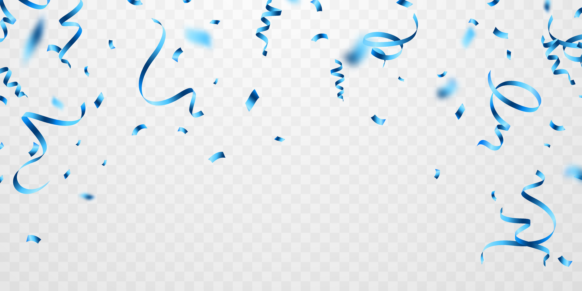 beautiful blue confetti background for celebration party Vector illustration 42148264 Vector Art ...