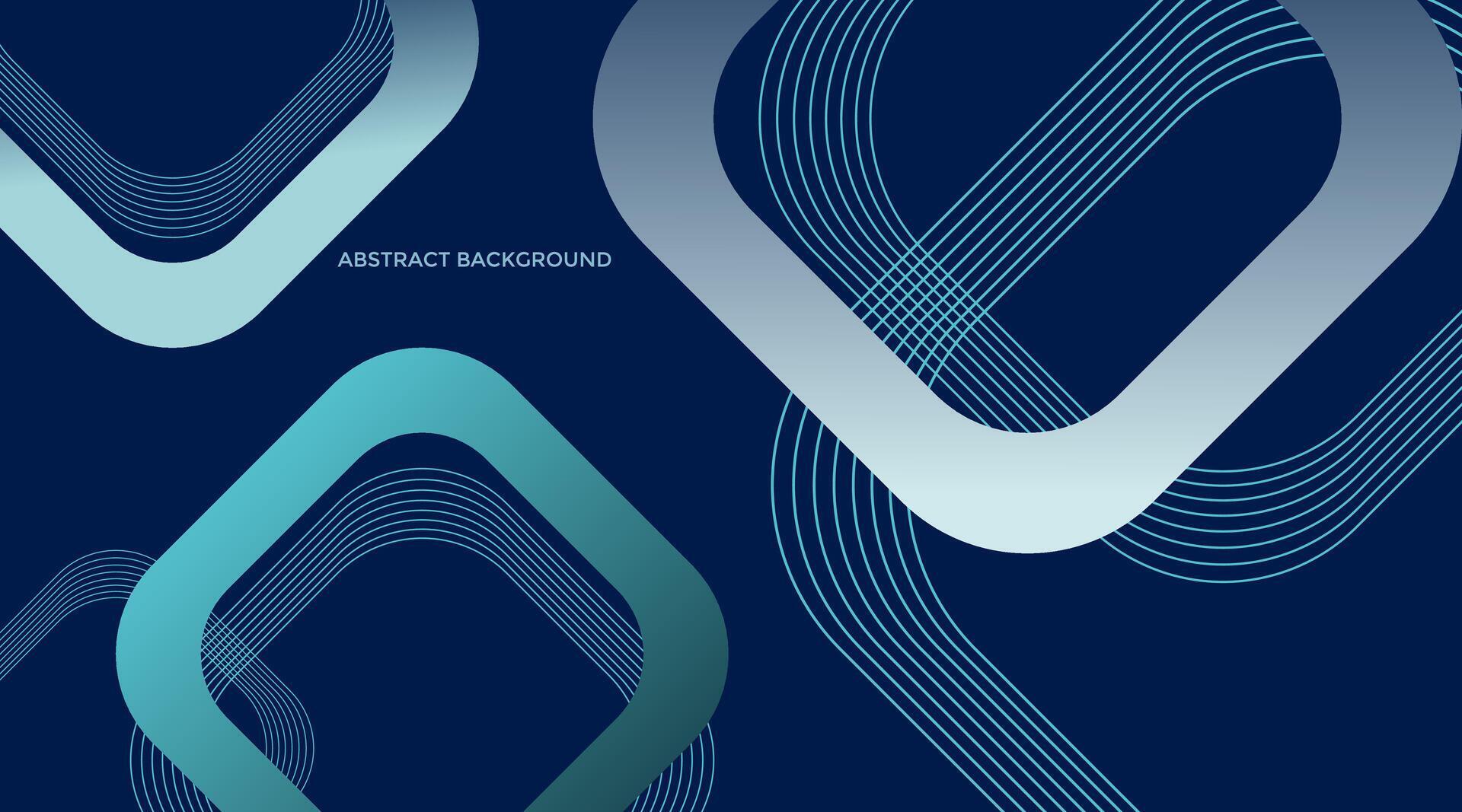 Blue geometric abstract background. Minimal geometric. Trendy gradient ...