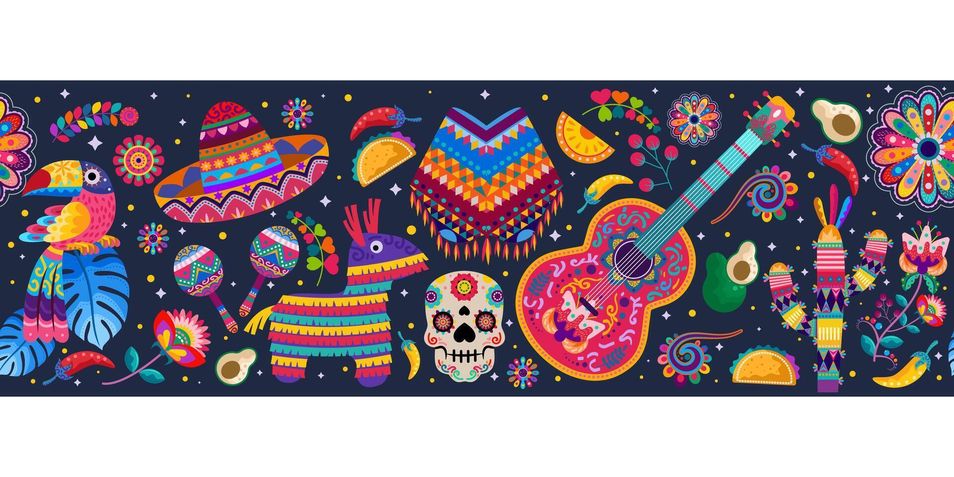 cinco de mayo header concept 42149623 Vector Art at Vecteezy