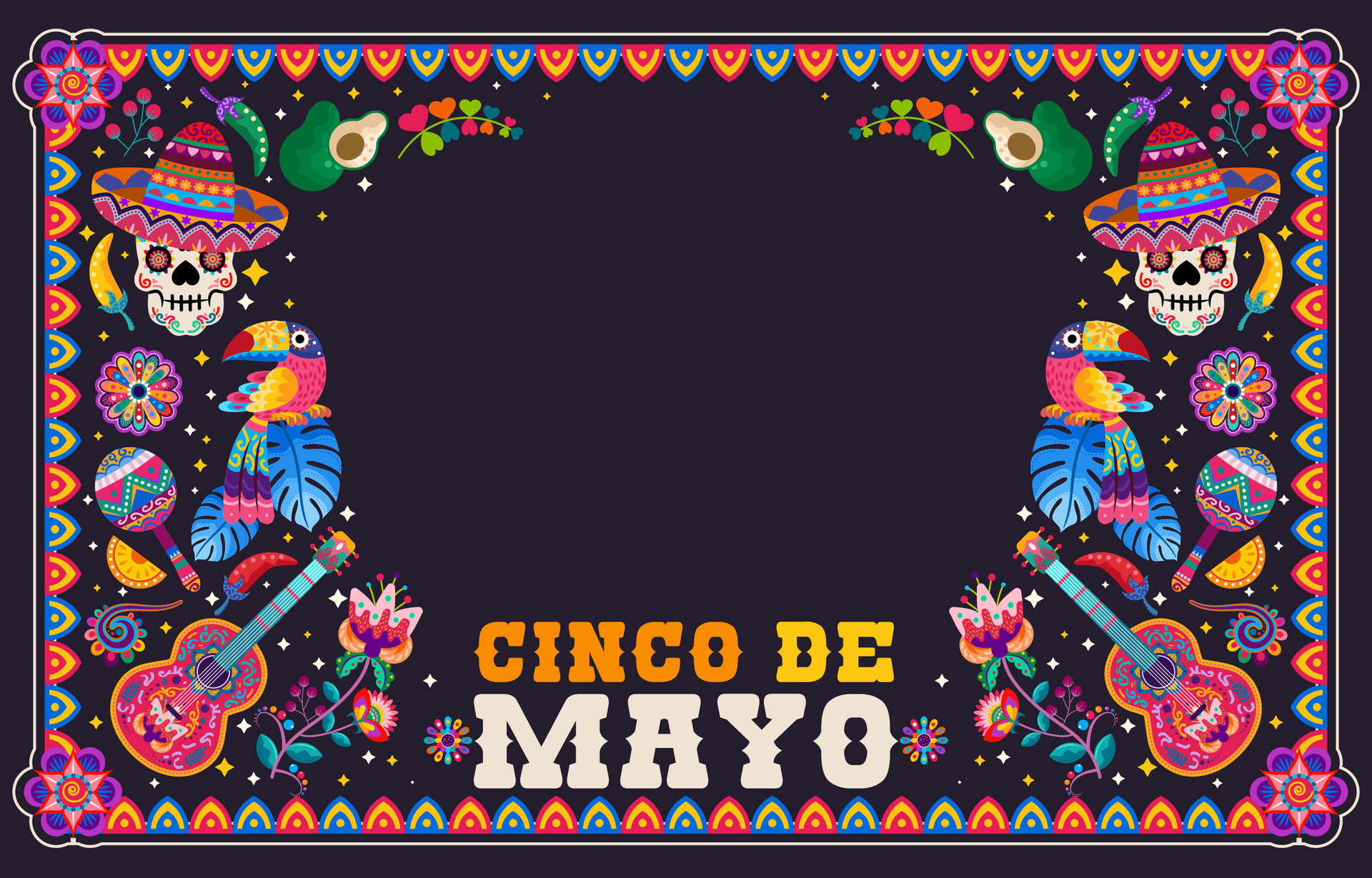 cinco de mayo background 42149658 Vector Art at Vecteezy