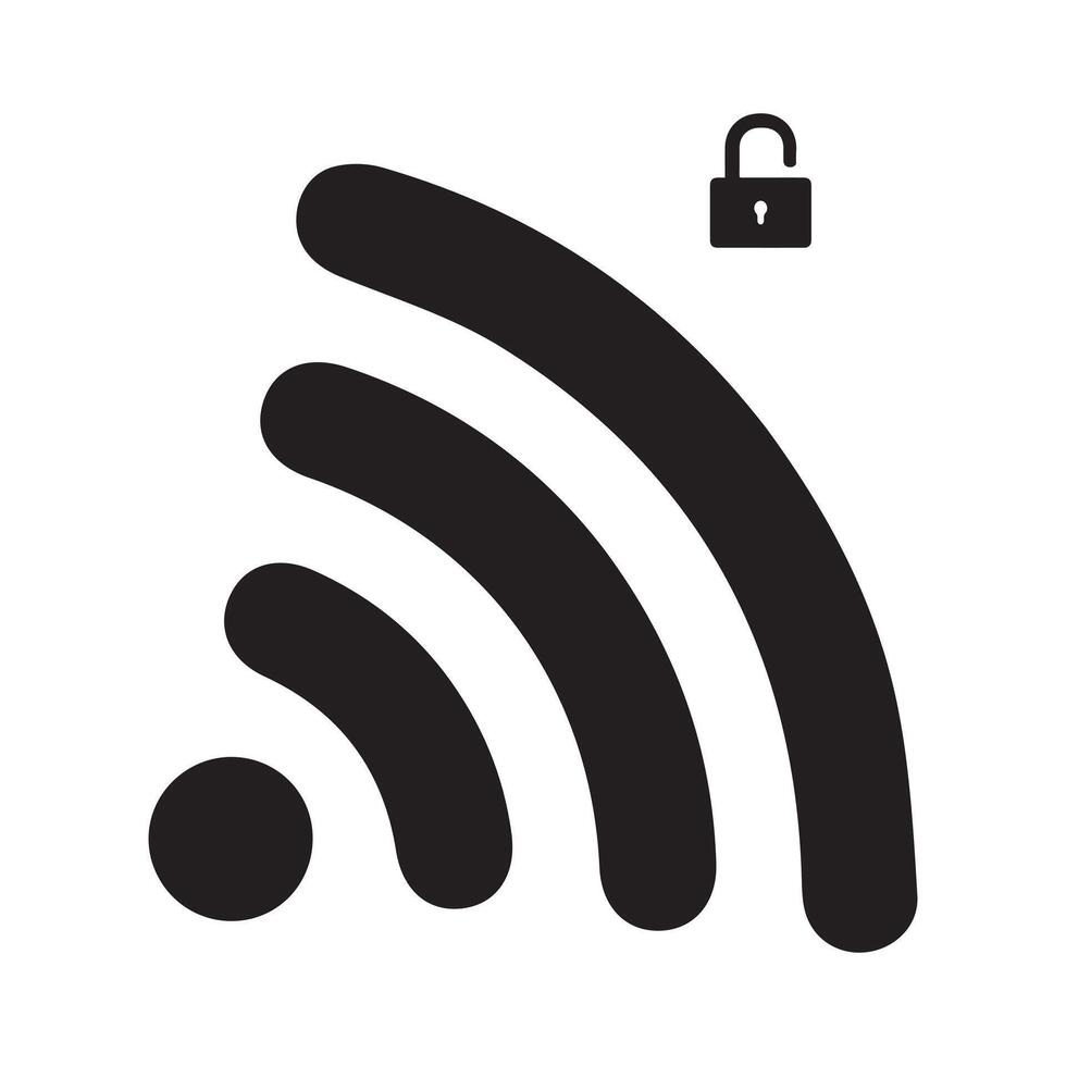 Collection Of Stock Vector Images Depicting Symbols And Icons Related To Wireless Wi Fi