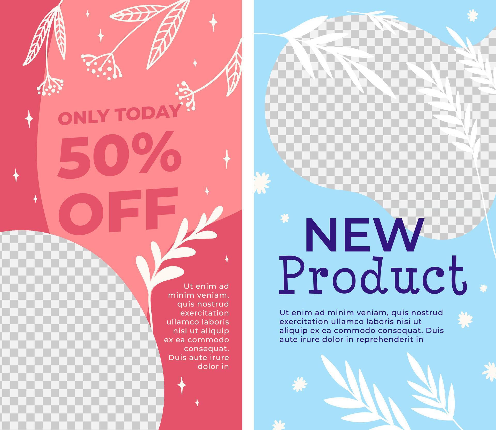 Only today price reduction, new product, banner 42155688 Vector Art at Vecteezy