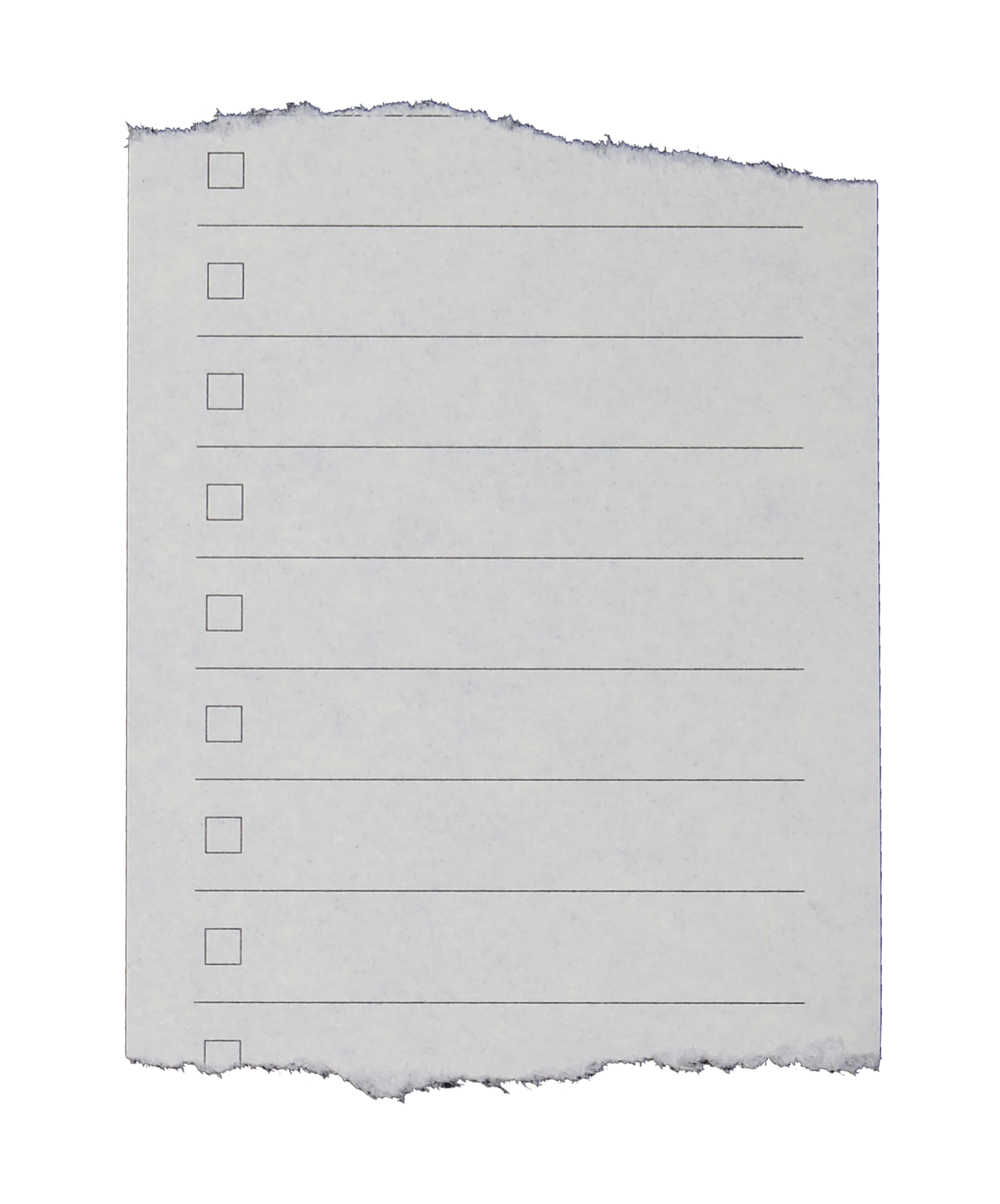 lined paper sheets or notepad pages on transparent background png file ...