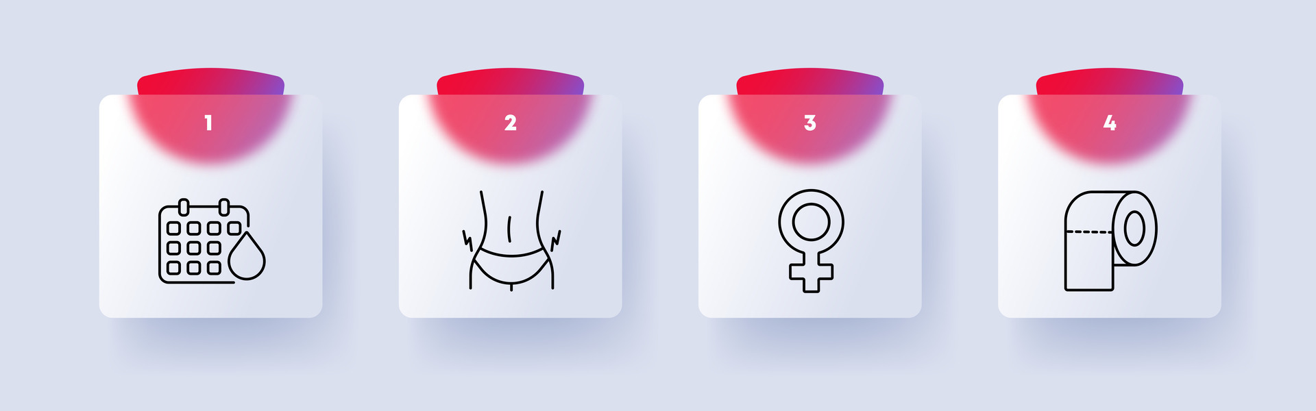 Sex Set Icon Womens Gender Toilet Paper Lightning Womens Hips
