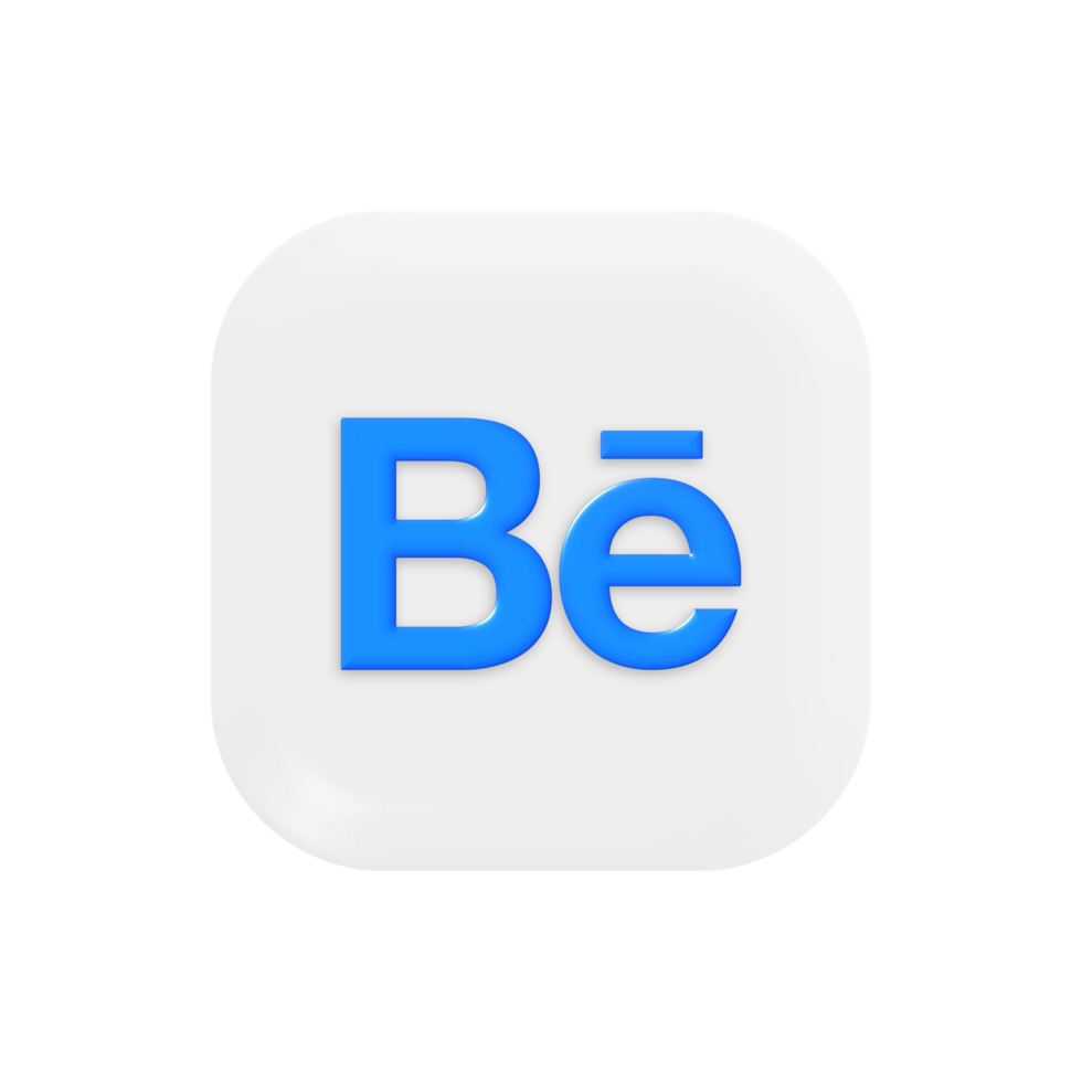 Behance icon on white background transparent png 42165809 PNG