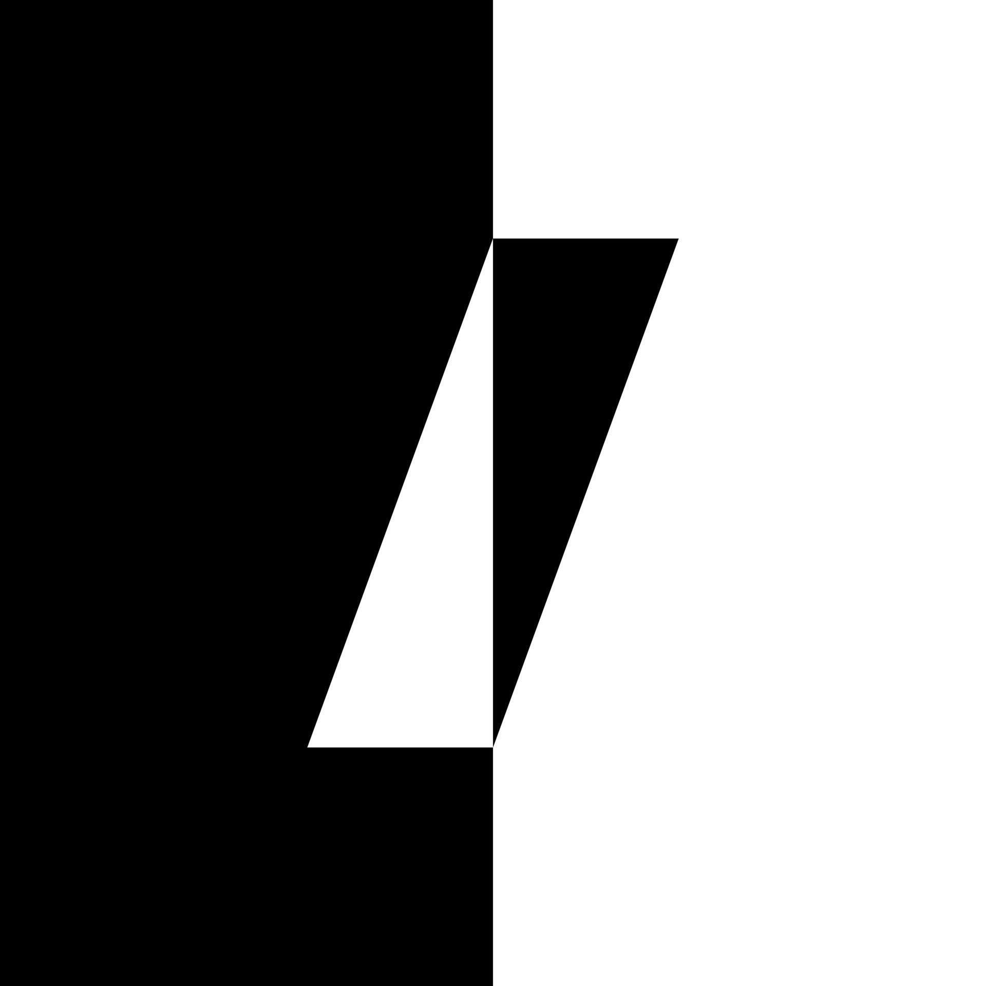 Parallelogram Shape in Contrast Color, Black White, can use for ... Parallelogram Shape in Contrast Color, Black White, can use for ...