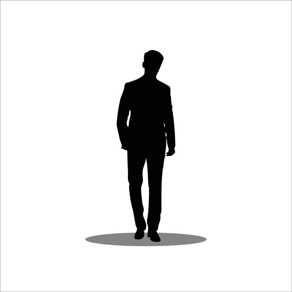 Men Silhouette Stock Vector Illustration 42168705 Vector Art At Vecteezy