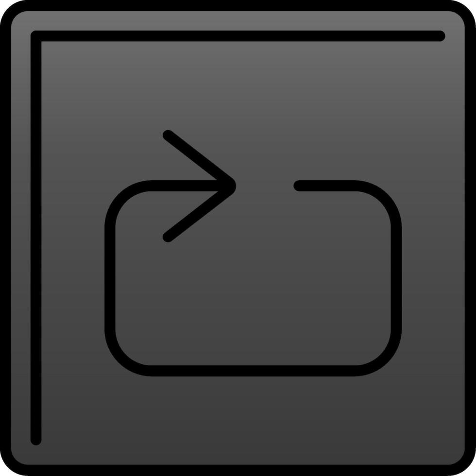 Loop Line Filled Gradient Icon 42173327 Vector Art At Vecteezy