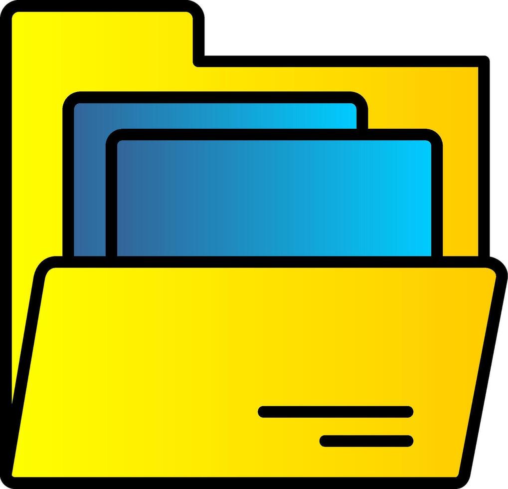 Files Line Filled Gradient Icon 42173482 Vector Art at Vecteezy