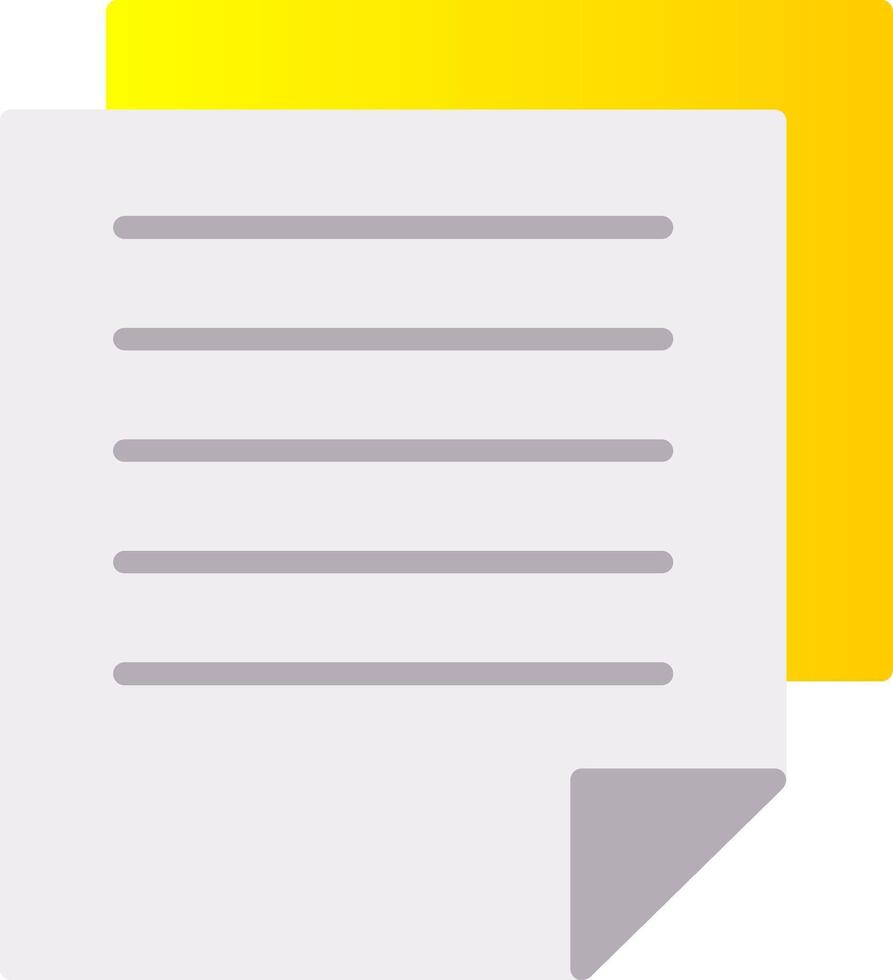 Files Flat Gradient Icon 42174747 Vector Art at Vecteezy