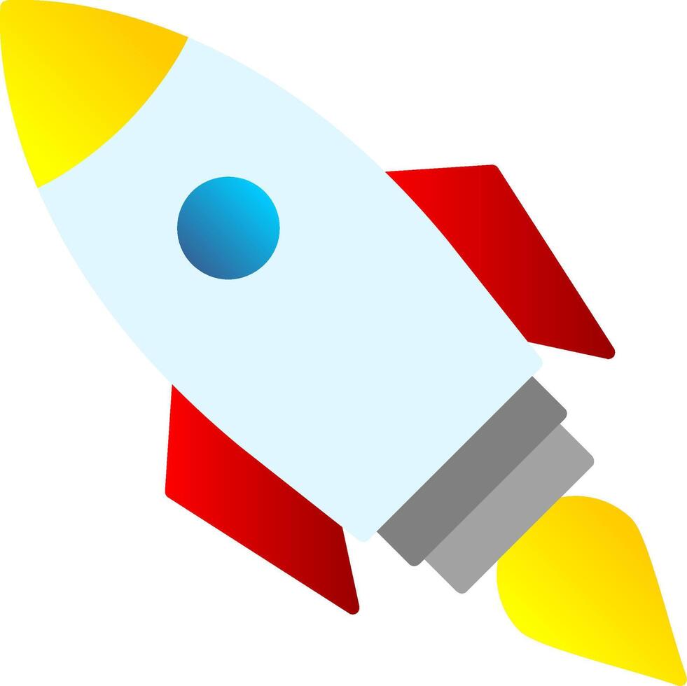 Launch Flat Gradient Icon 42175392 Vector Art at Vecteezy