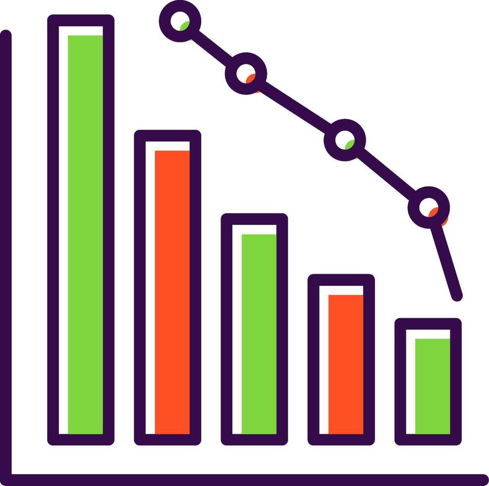 Decrease Filled Icon 42177920 Vector Art at Vecteezy