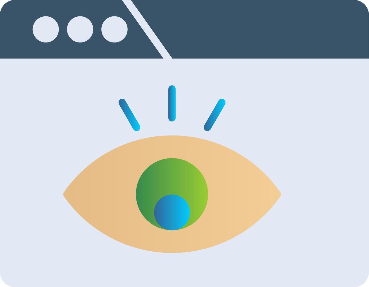 Visualization Flat Gradient Icon 42181599 Vector Art at Vecteezy