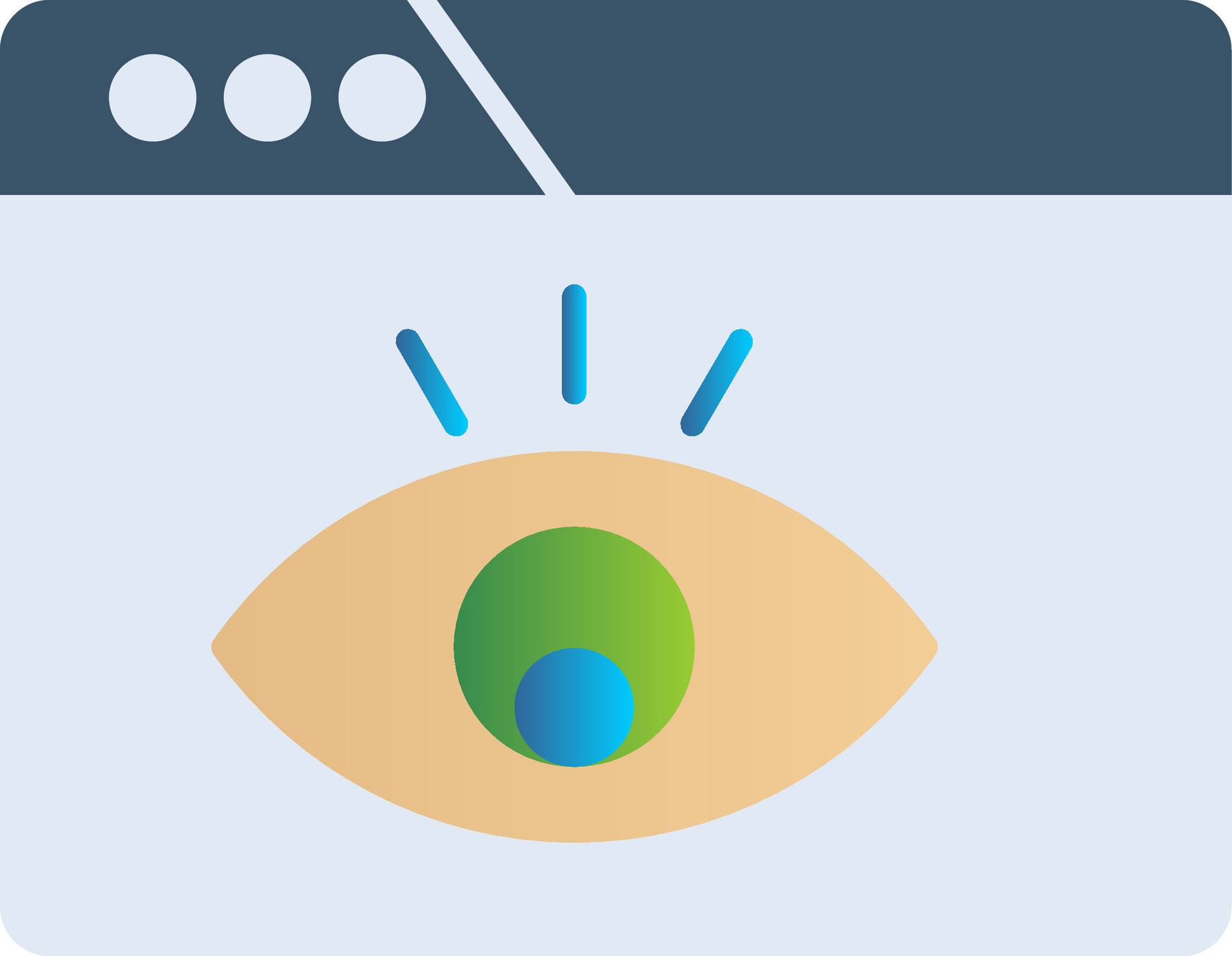 Visualization Flat Gradient Icon 42181599 Vector Art at Vecteezy