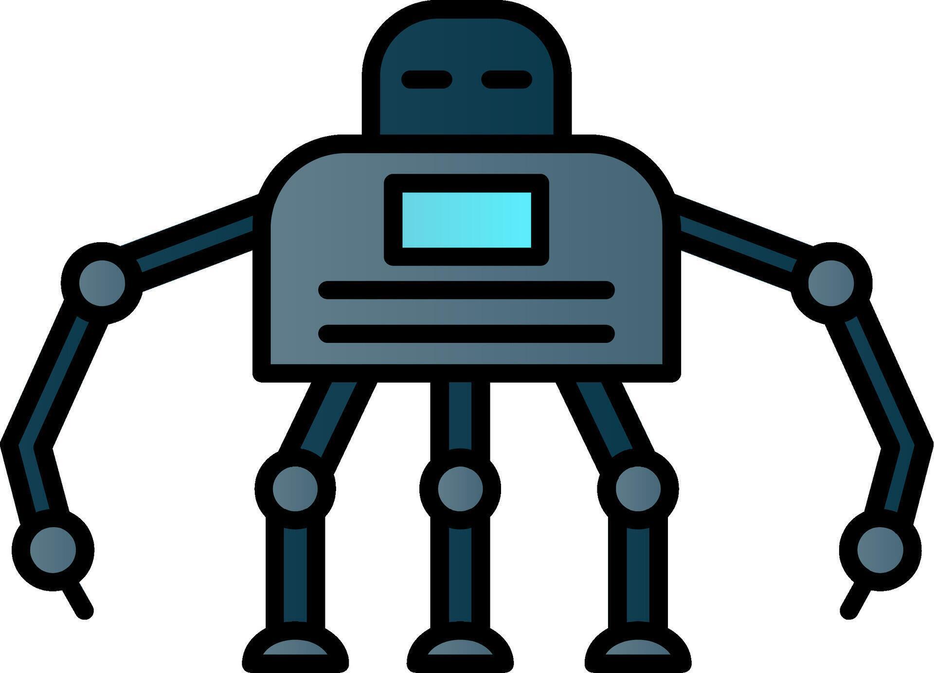 Robotics Line Filled Gradient Icon 42181802 Vector Art at Vecteezy