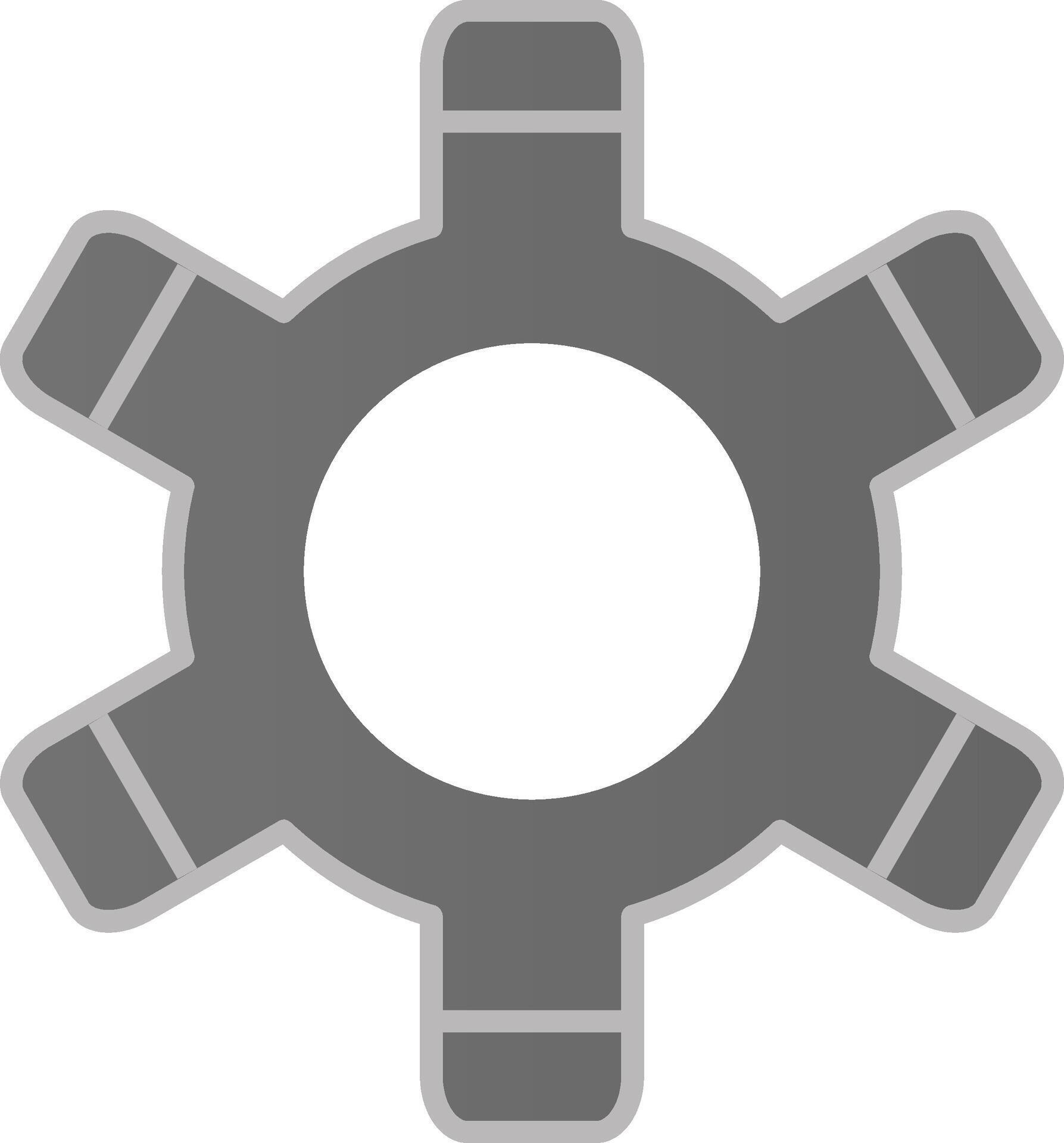 Setting Flat Gradient Icon 42183141 Vector Art At Vecteezy
