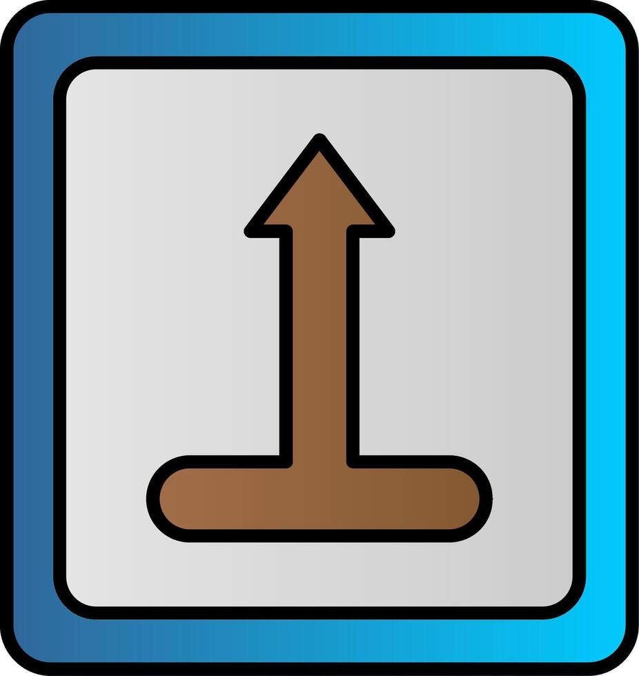 Merge Line Filled Gradient Icon 42183535 Vector Art At Vecteezy