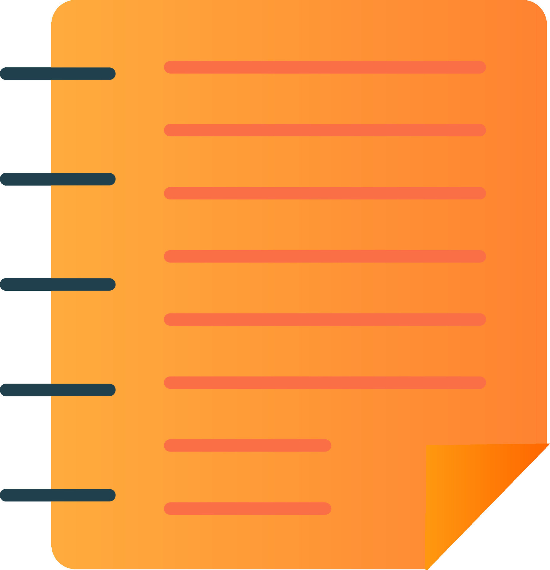 Task Flat Gradient Icon 42186163 Vector Art at Vecteezy