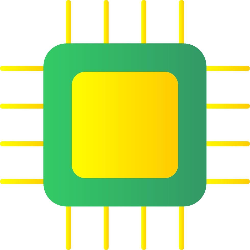 Cpu Flat Gradient Icon 42186624 Vector Art At Vecteezy