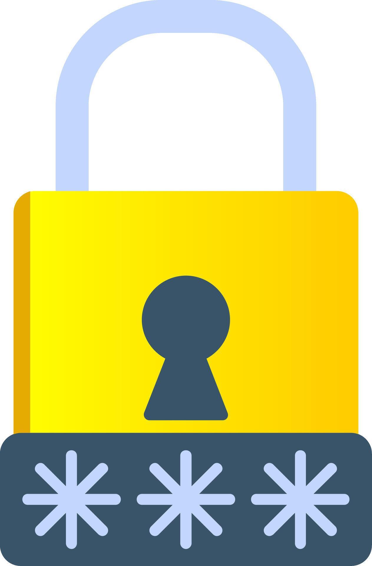 Passcode Flat Gradient Icon 42188094 Vector Art at Vecteezy