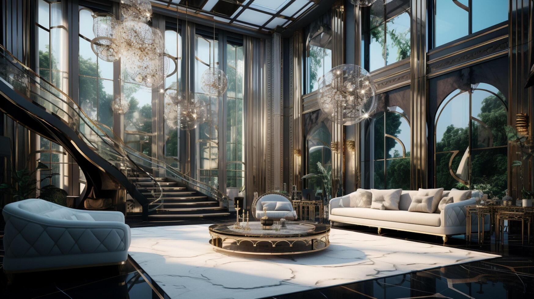 AI generated Modern Luxury interior design 42191815 Stock Photo at Vecteezy