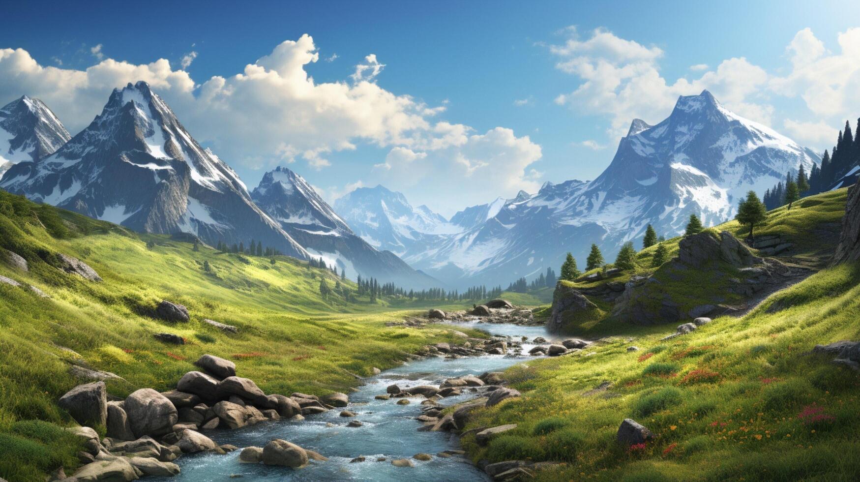 AI generated Mountain Landscape Background 42192231 Stock Photo at Vecteezy AI generated Mountain Landscape Background 42192231 Stock Photo at Vecteezy