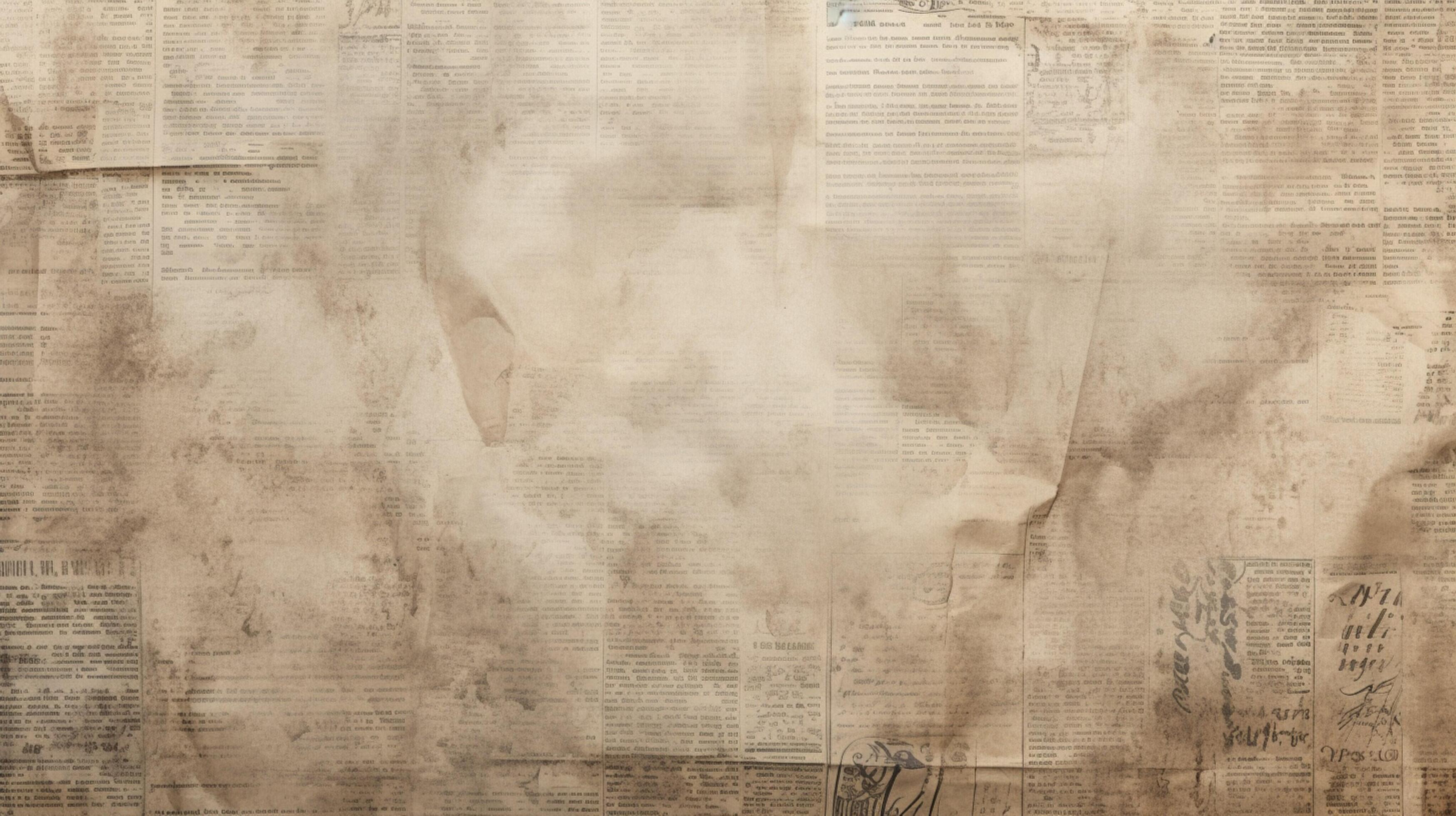 AI generated Old Newsprint Paper Background 42193554 Stock Photo at ...