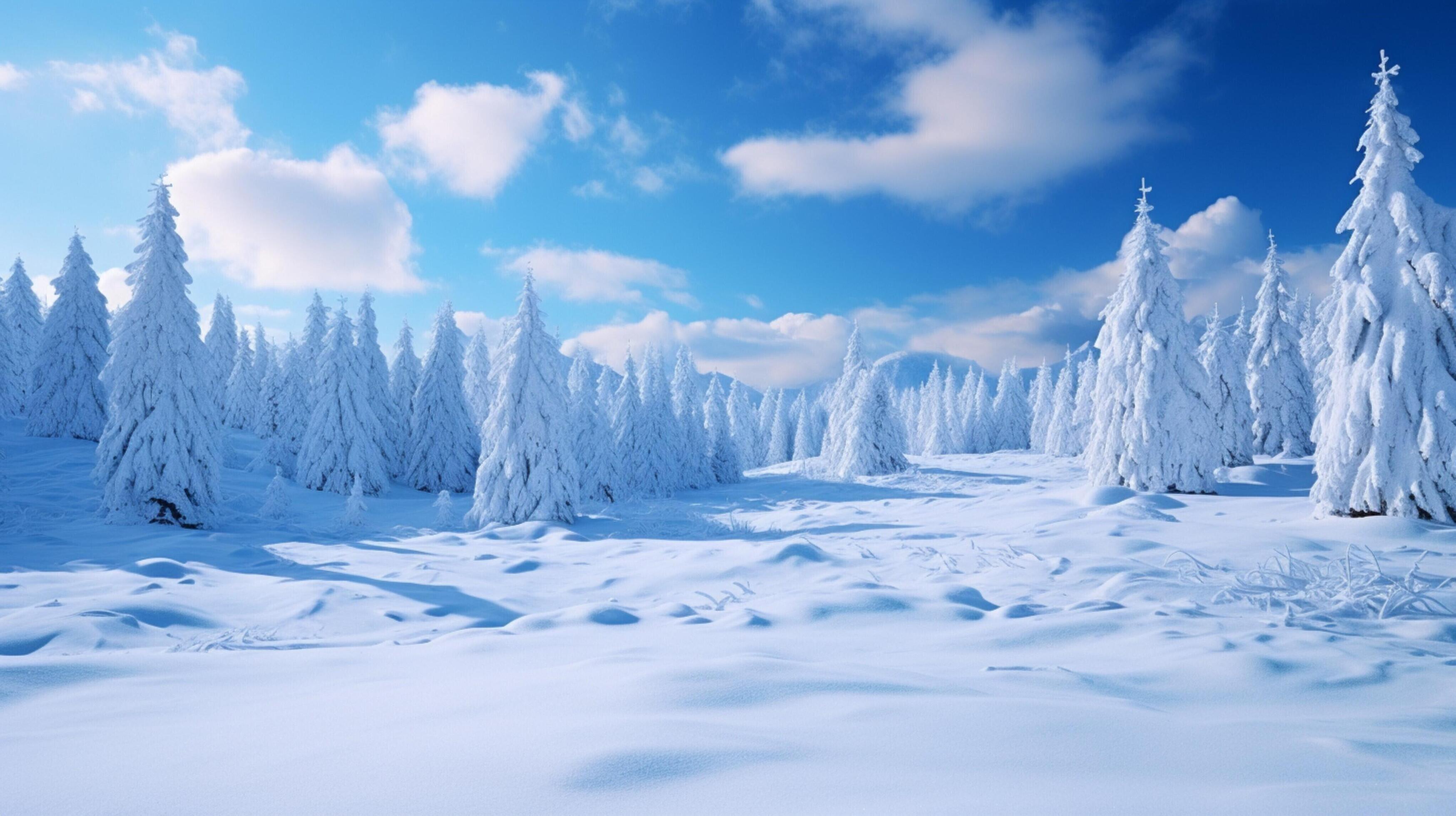 AI generated Packed Snow Background 42193860 Stock Photo at Vecteezy