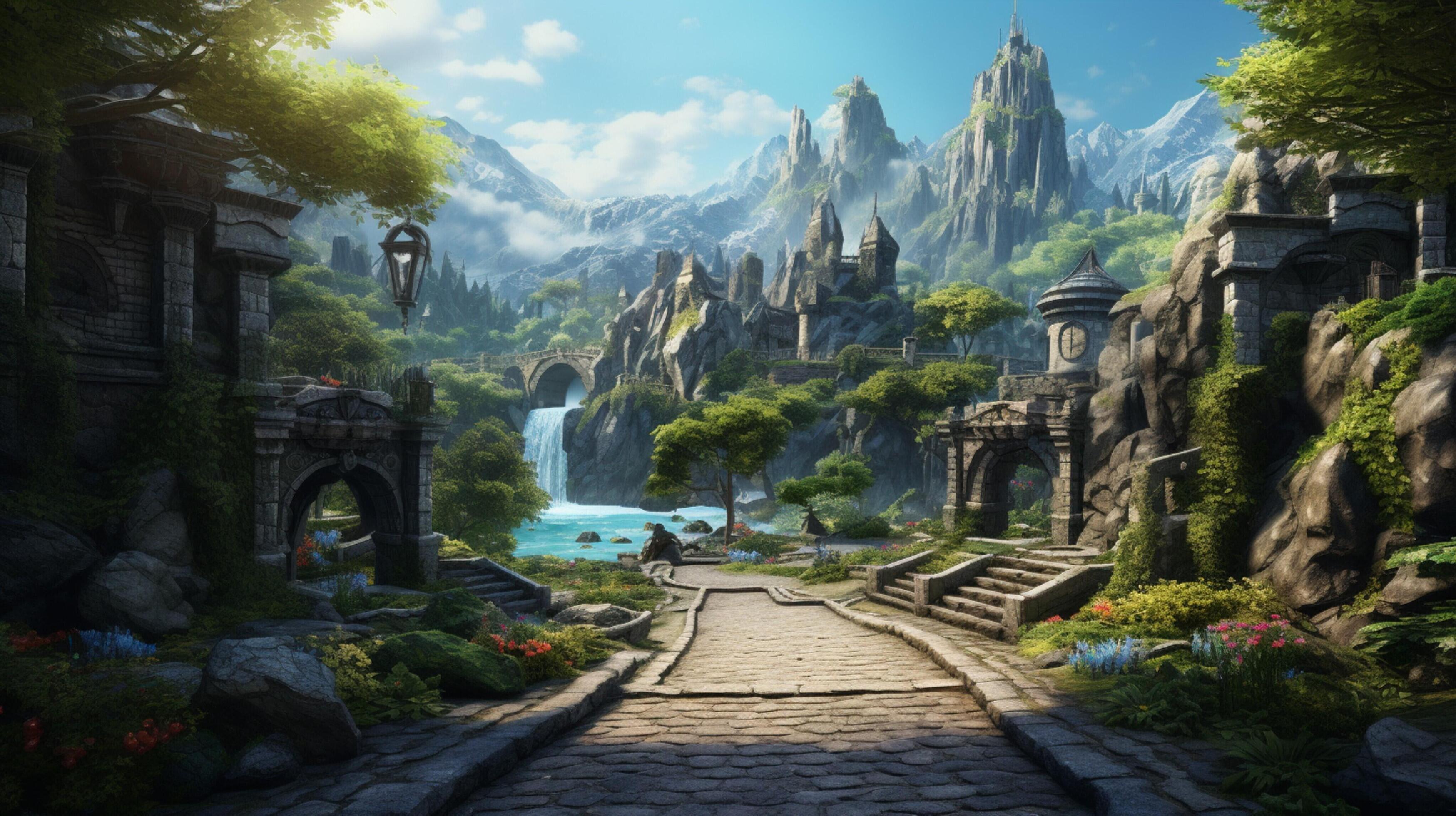 AI generated Role Playing RPG game background 42196154 Stock Photo at Vecteezy