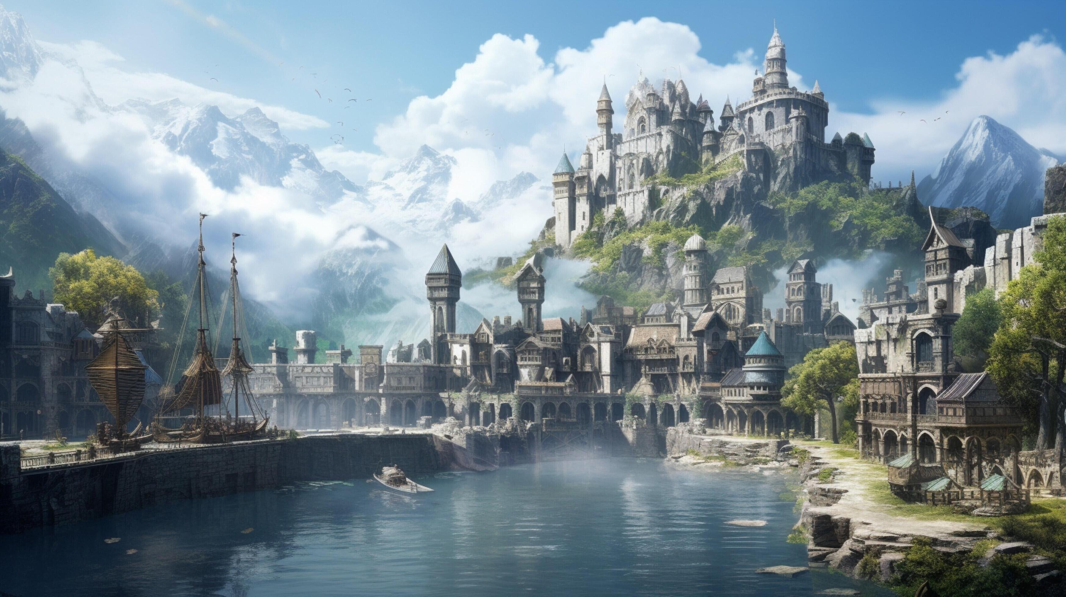 AI generated Role Playing RPG game background 42196161 Stock Photo at Vecteezy