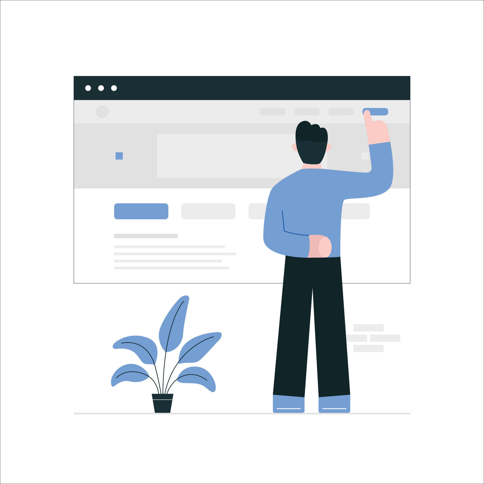 Usability Testing Illustration Concept 42236679 Vector Art At Vecteezy