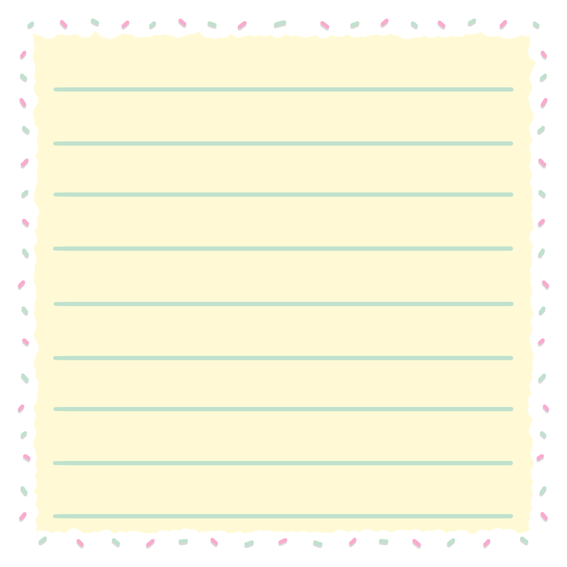 Memo Sticky Note Notepad Notebook Paper Office Line Planner Diary Journal Sheet Page Book List