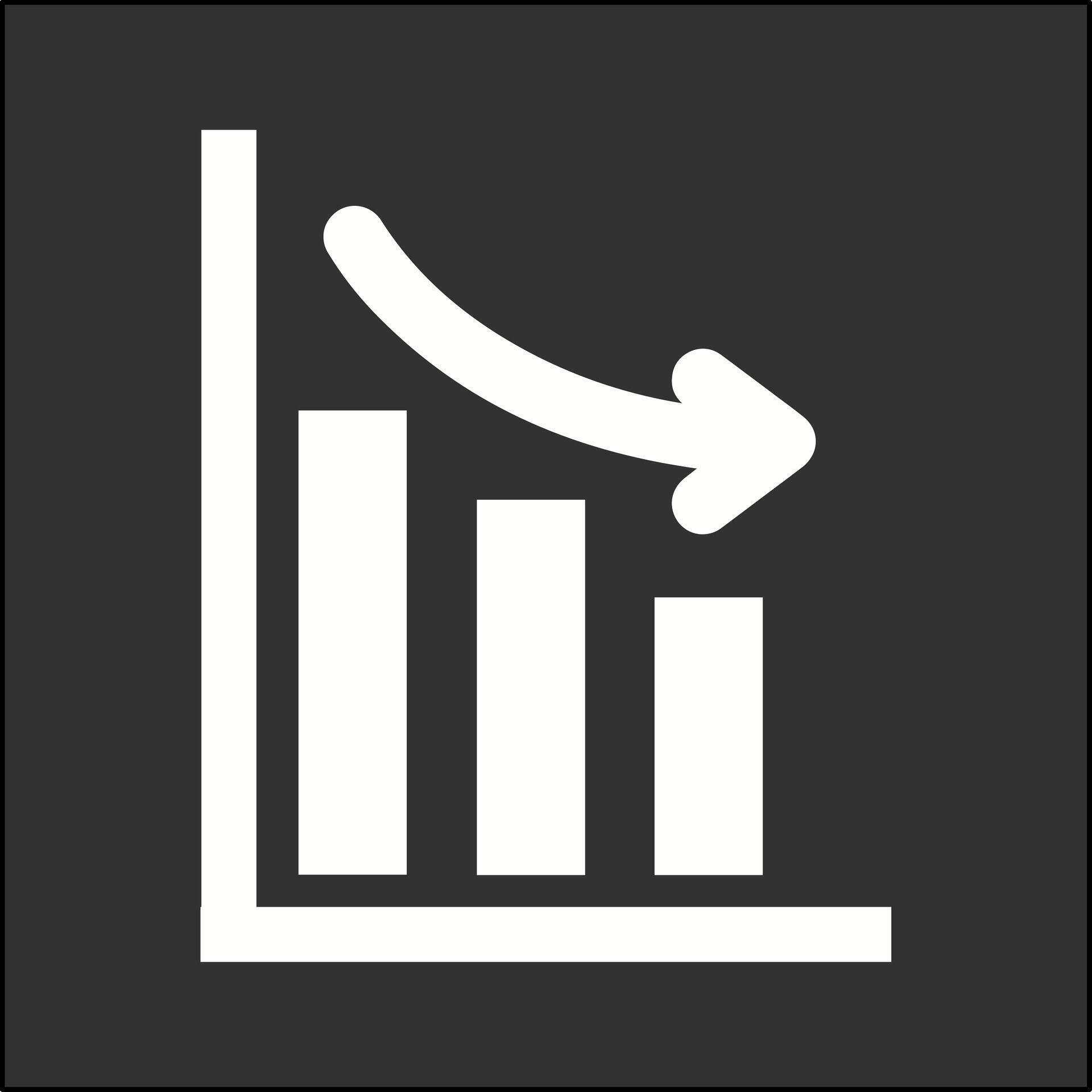 Decrease Vector Icon 42247775 Vector Art at Vecteezy